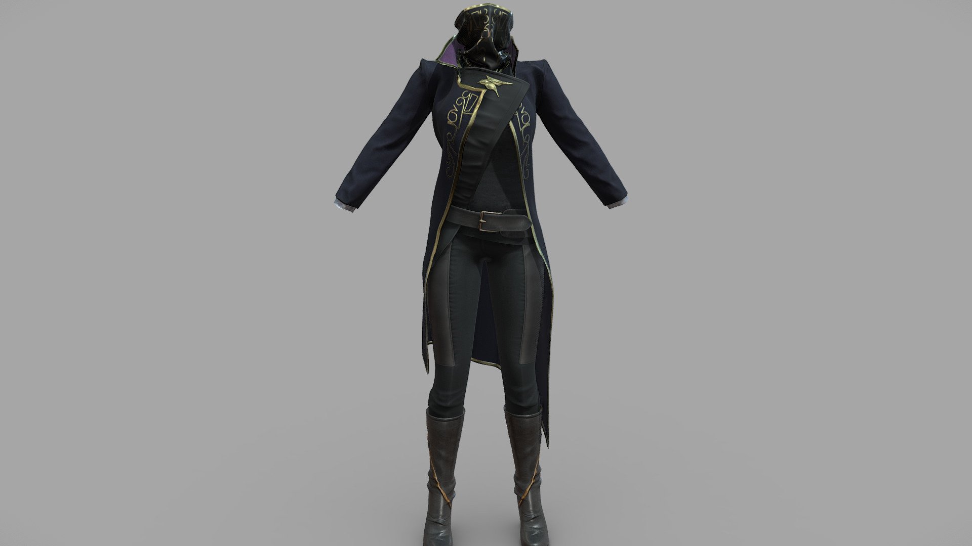 $AVE 4in1 Female Tactical Fantasy Stealth Outfit - Buy Royalty Free 3D ...