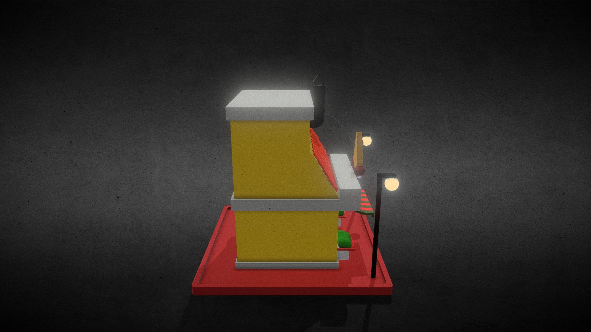 pizza building - Download Free 3D model by Mondial Creative School ...