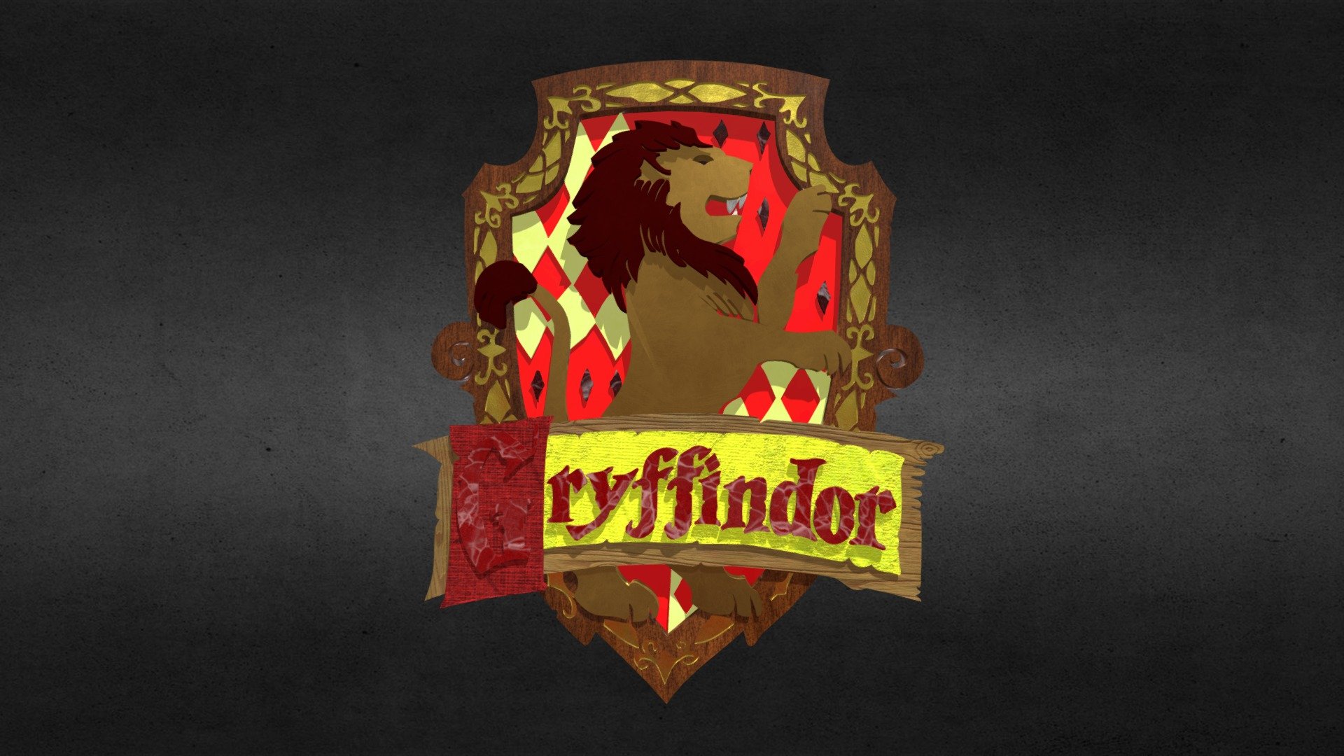 Gryffindor - 3D model by jordillobre [d350ac3] - Sketchfab