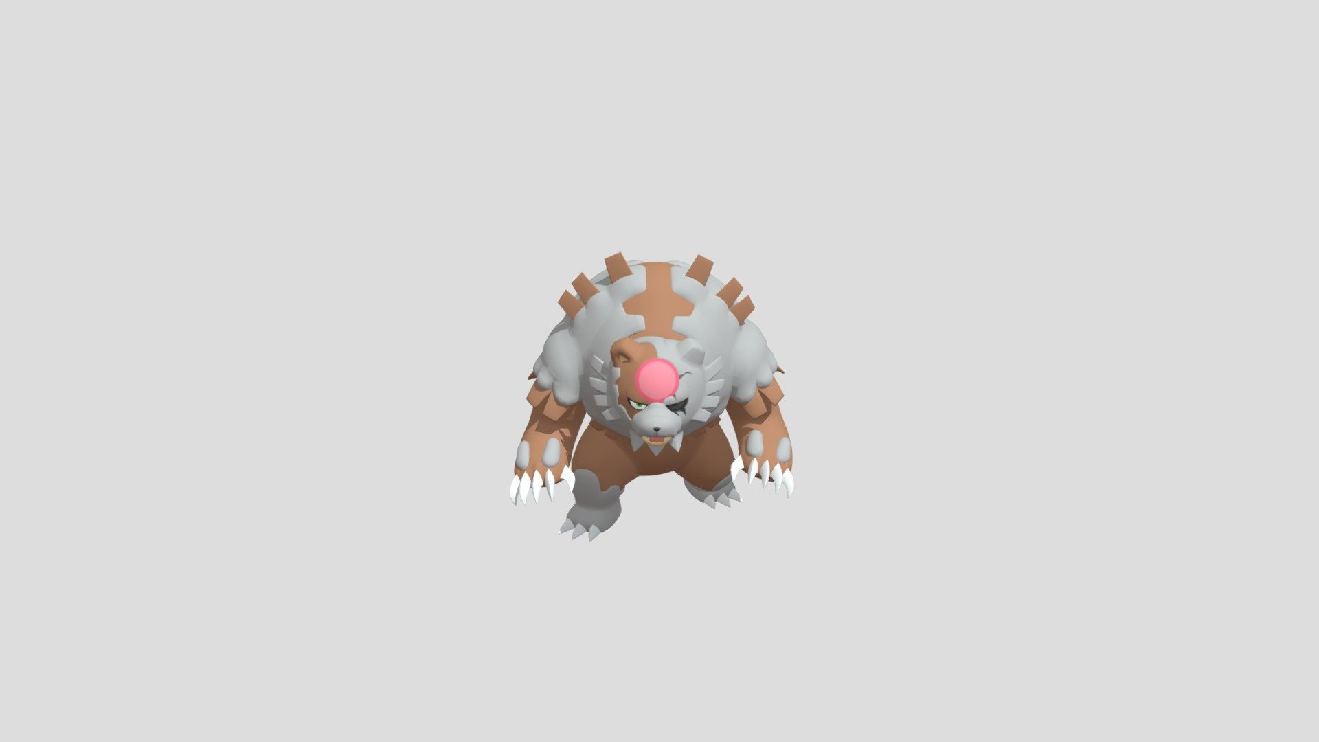 Mobile - Pokemon HOME - 0901 Ursaluna Bloodmoon - Download Free 3D ...