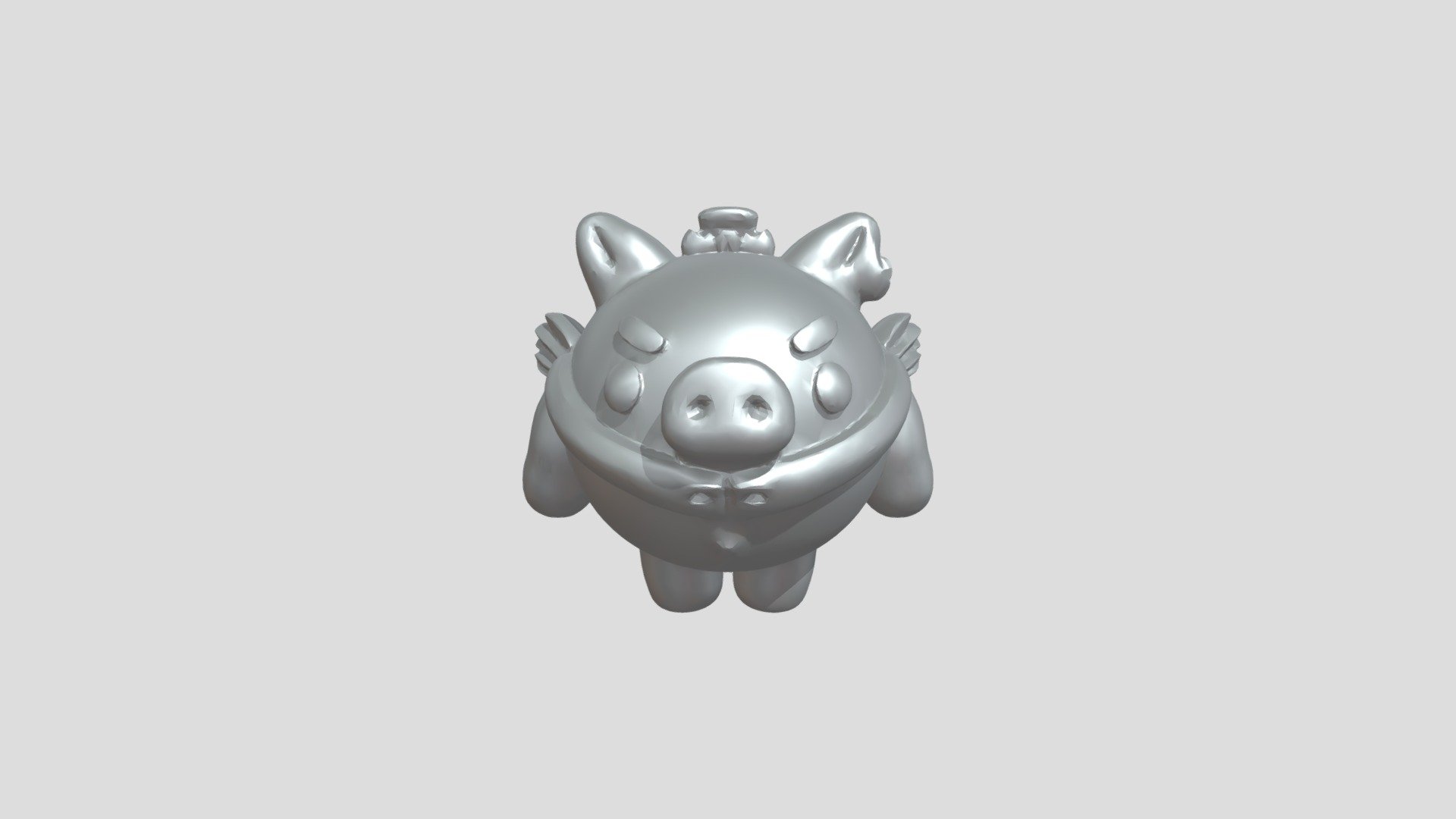Colorful ceramic pig - 3D model by hansen.nocb [d351b40] - Sketchfab