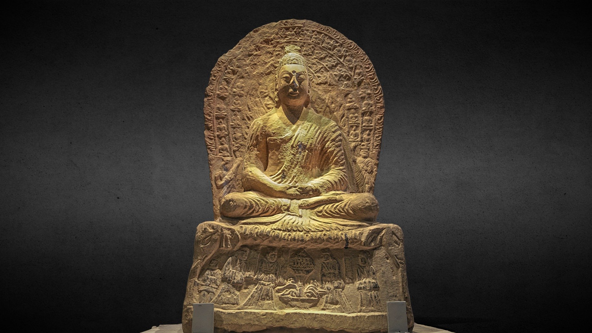 Zhu Yewei stone statue - 3D model by Tigershill (@tigerofchen) [d351f81 ...