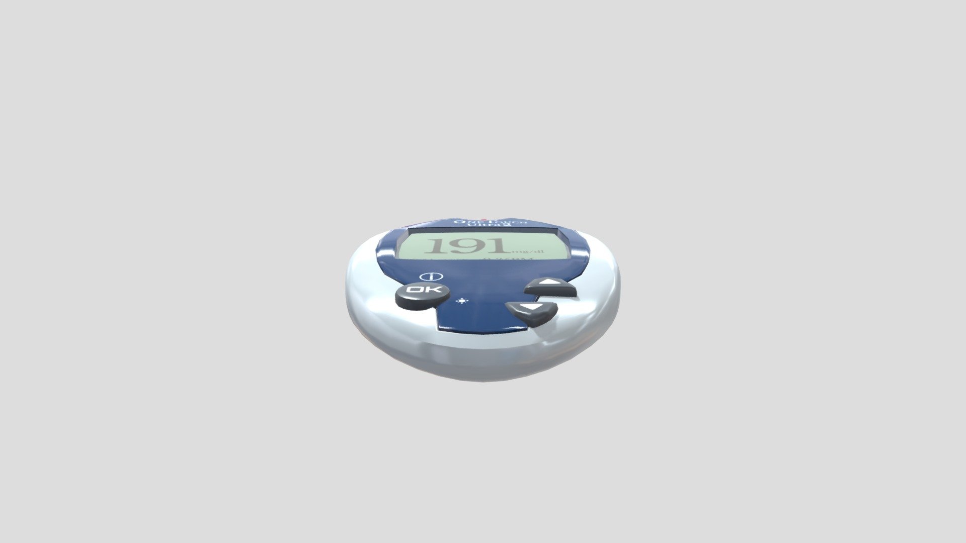 Glucometer - 3D model by sarahstewarttd [d35297e] - Sketchfab