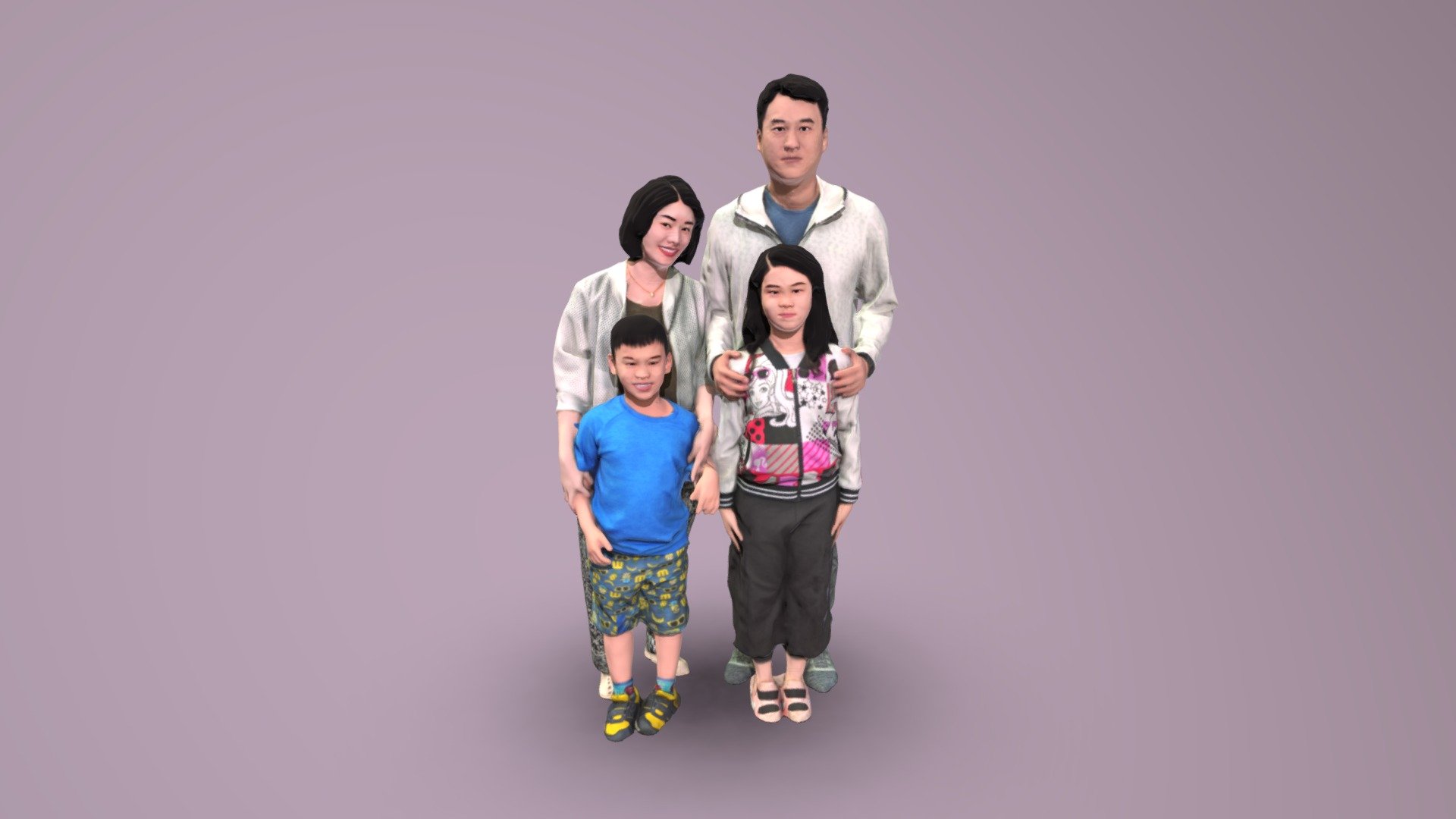 A003-familly - 3D model by stupidboy34 [d352b29] - Sketchfab
