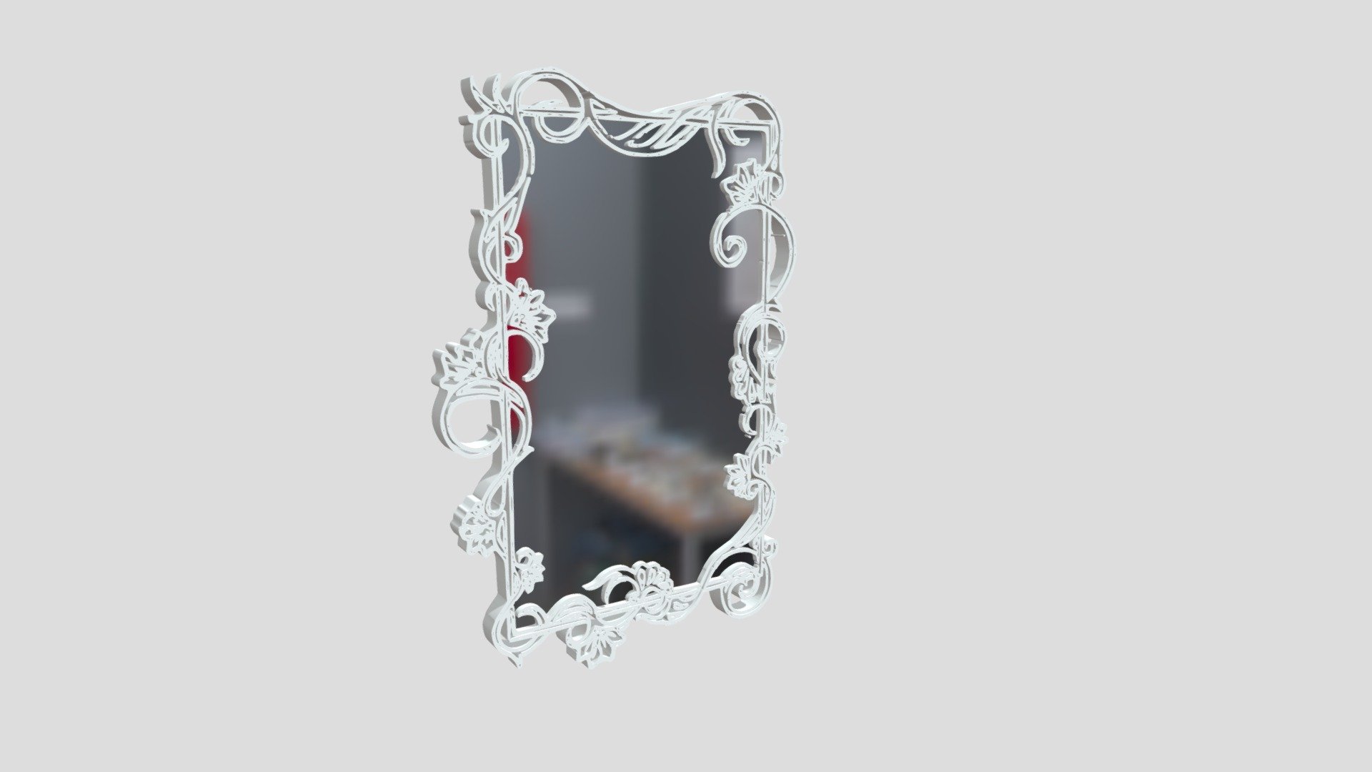 Elegant Ornate Picture Frame - 3D model by DochReidte (@canidogan.44zz ...
