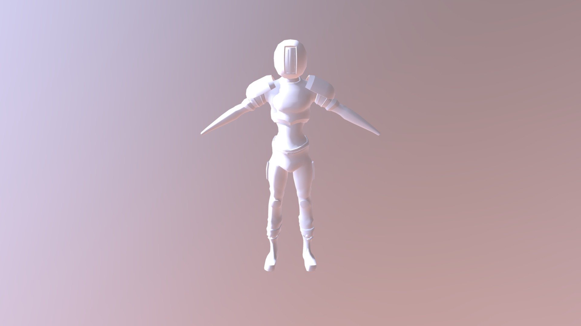 Cyborg - 3D model by GoldenThumbs [d35508f] - Sketchfab
