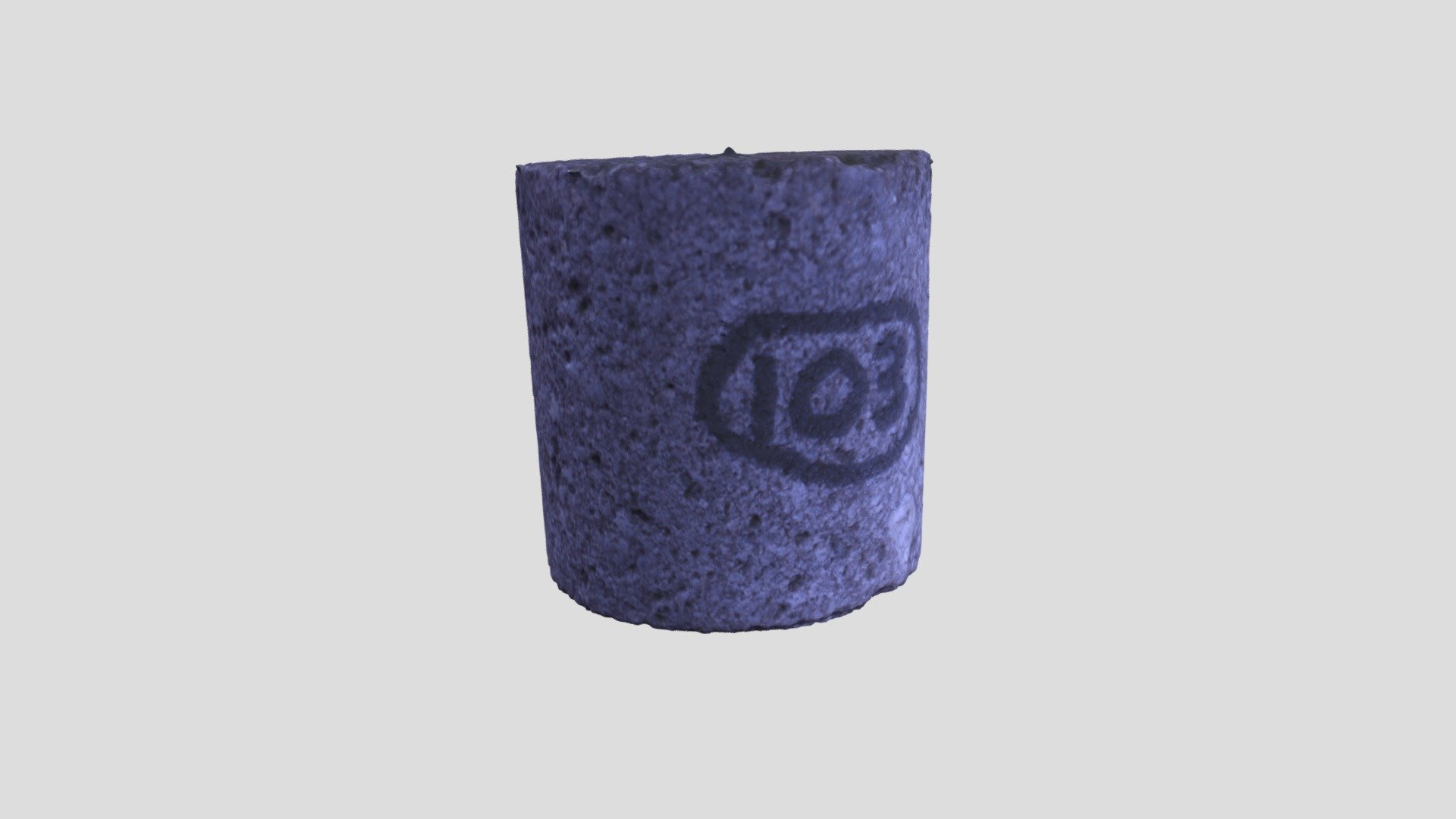 Model of a core plug with textures - 3D model by GeoArkh [d357360 ...