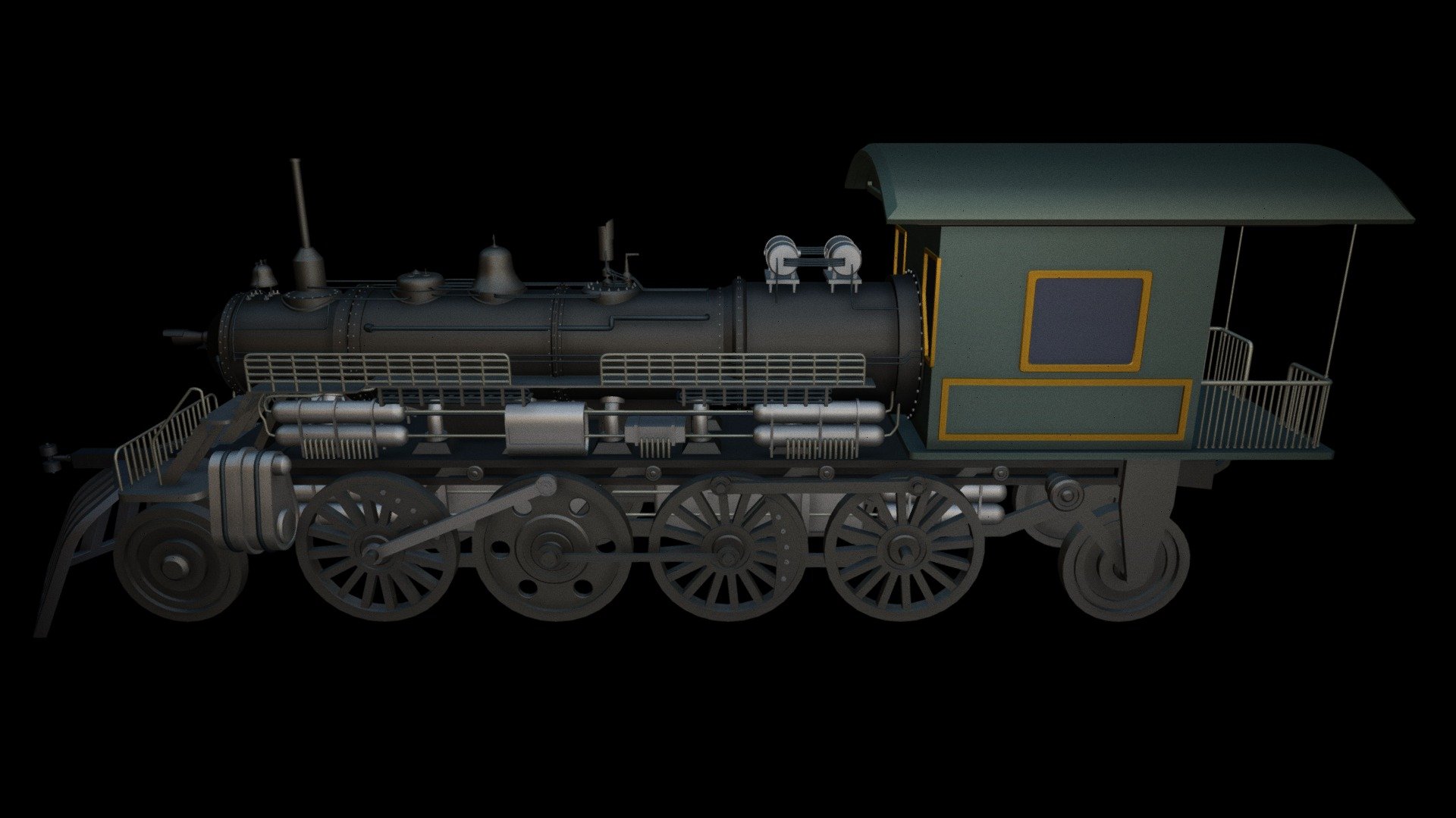 Train - Download Free 3D model by Tarek.Hasan1 [d357ee6] - Sketchfab
