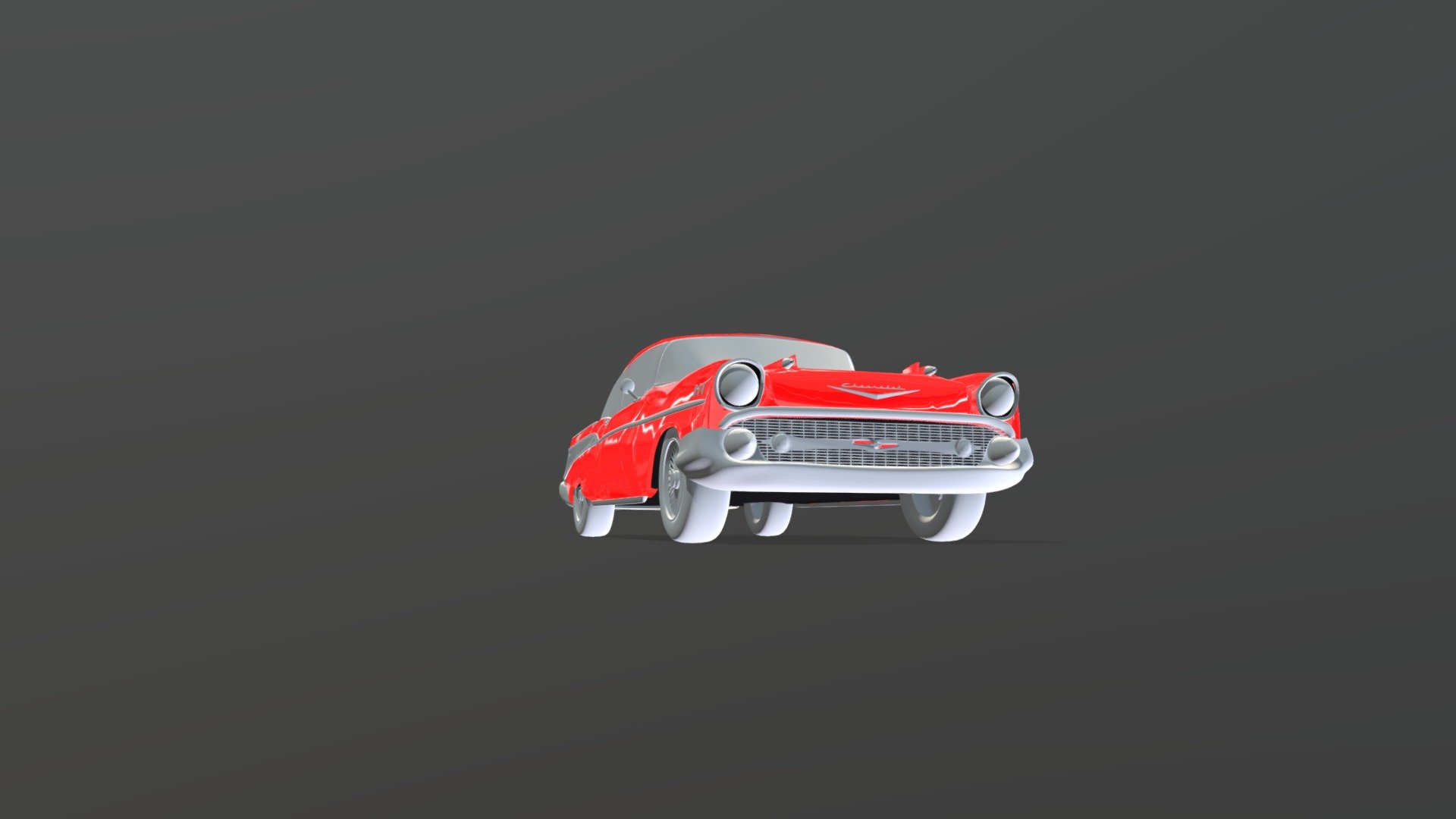 1957 Chevy Bel Air - 3D model by csinewe [d3589b1] - Sketchfab