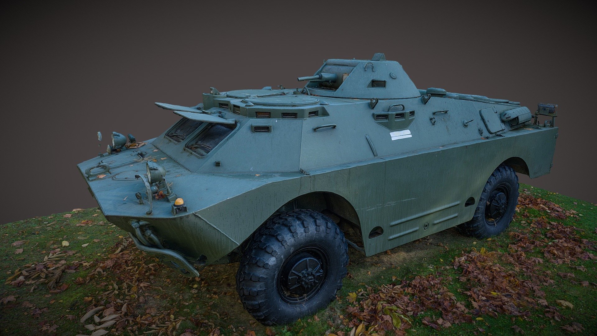 Amphibious armoured scout car BRDM-2 - Buy Royalty Free 3D model by ...