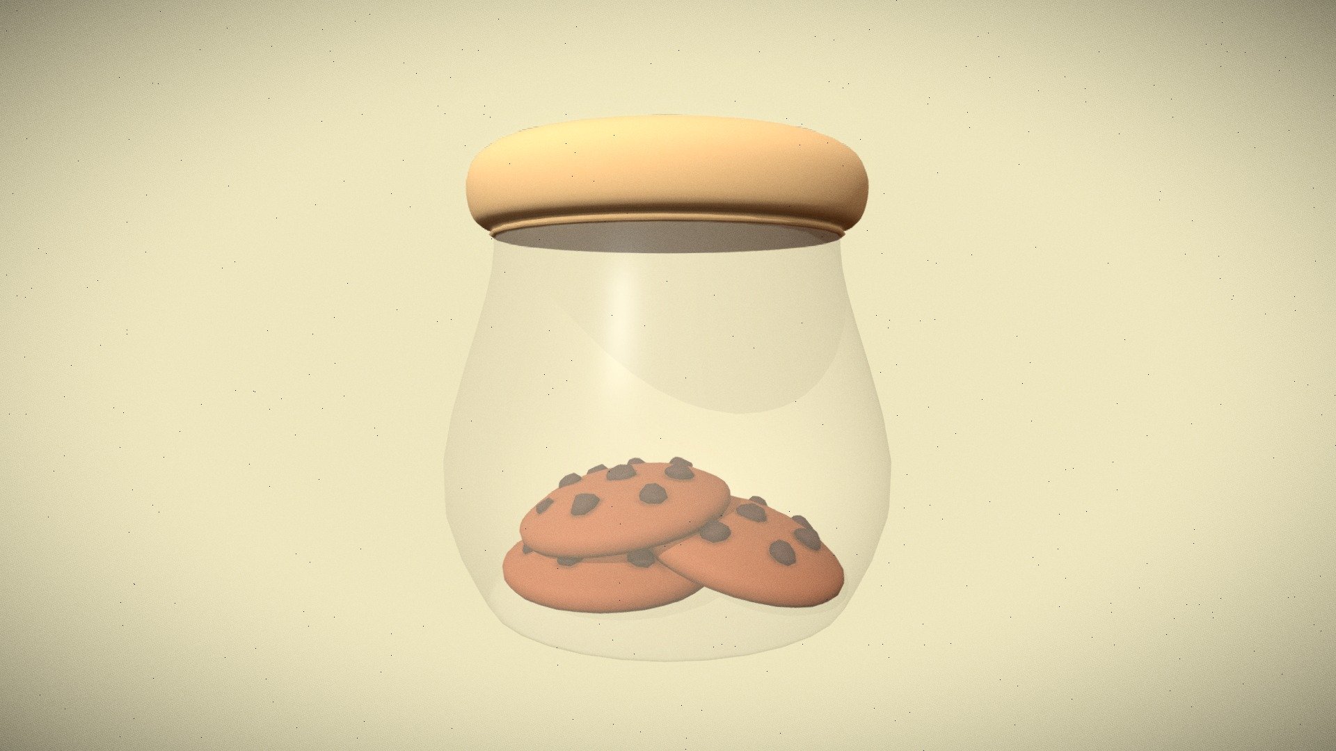 🍪 Cookie Jar [Low-Poly] - Download Free 3D model by Lupu Marius ...