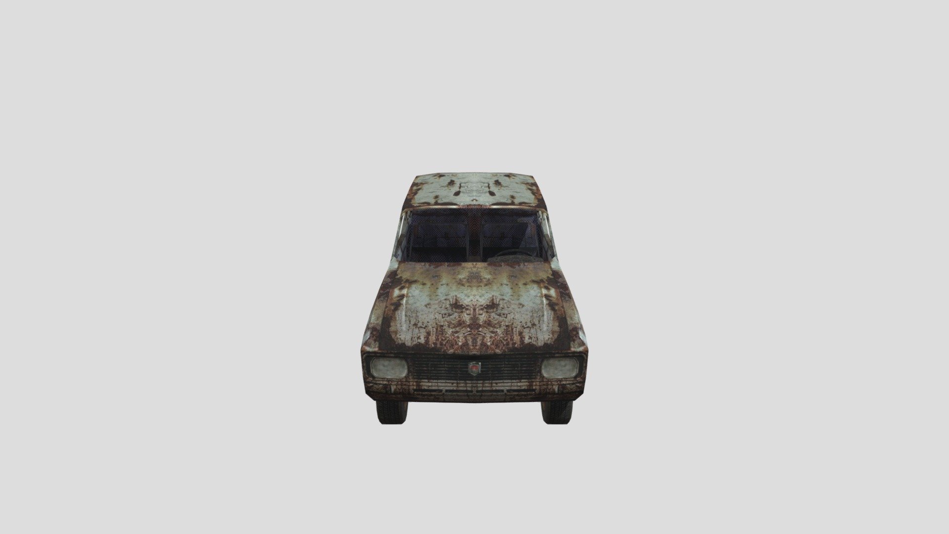 Moskvich 412 Abandoned - Download Free 3D model by DANYA23K ...