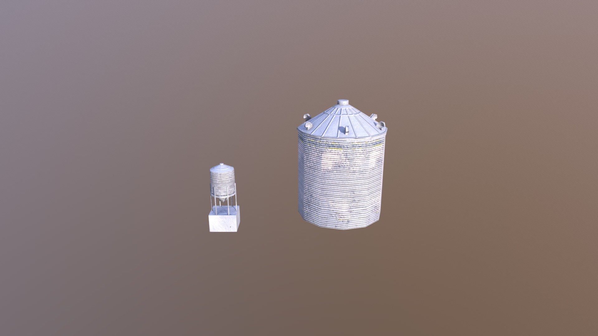 Barrel Of Water 100 - 3D model by papashanorm [d35beb8] - Sketchfab