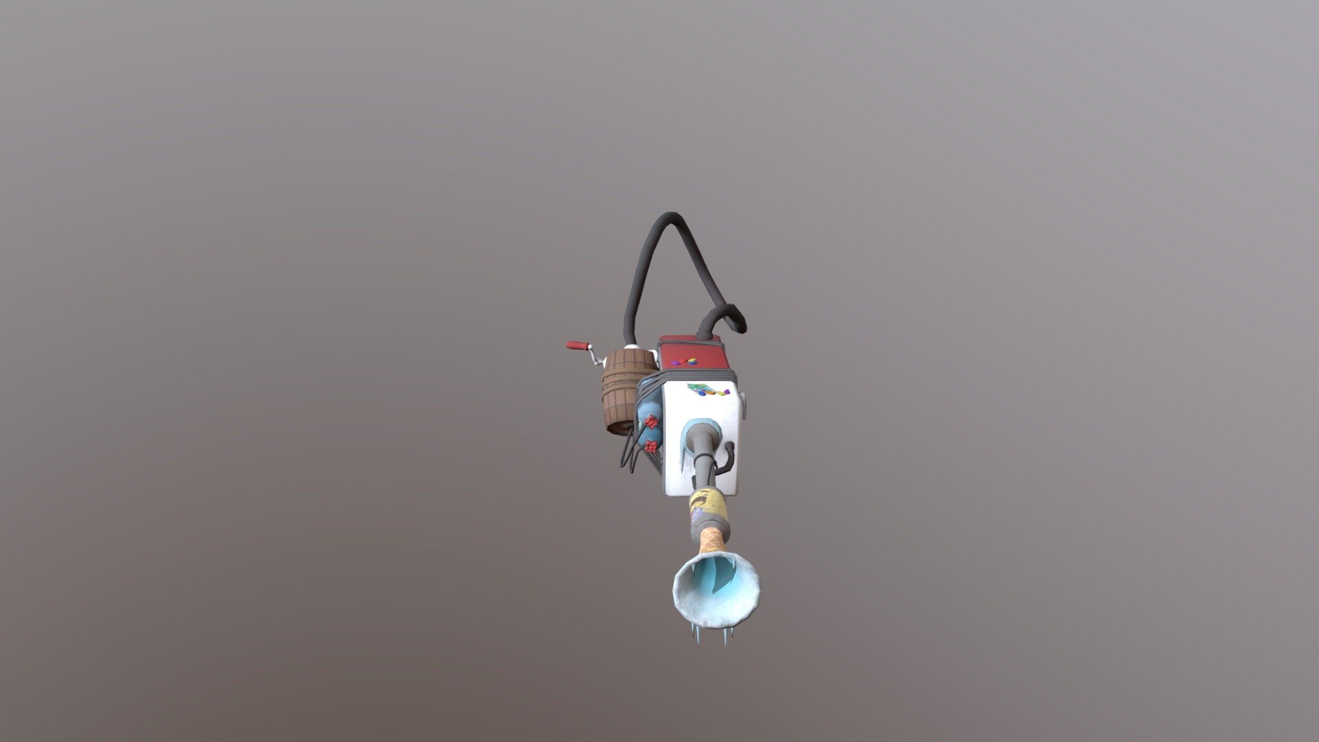 Freezer-Burn Weapon - 3D model by A_Tatertot [d35d77d] - Sketchfab