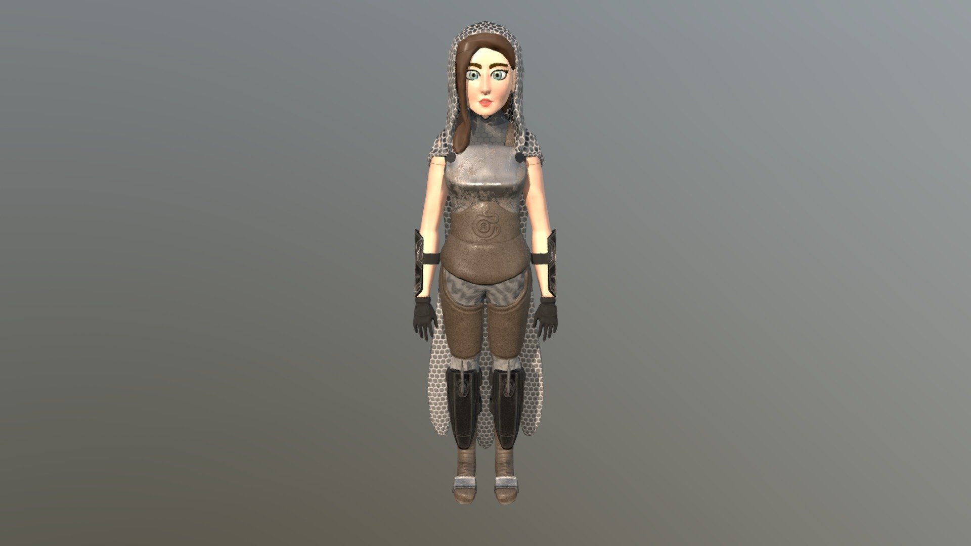 Destiny 2 inspired Hunter! - 3D model by Gareth Standfield ...