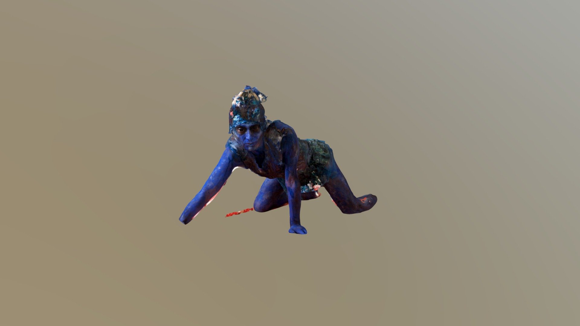Pincoya crawling - 3D model by doufet [d35e7f6] - Sketchfab