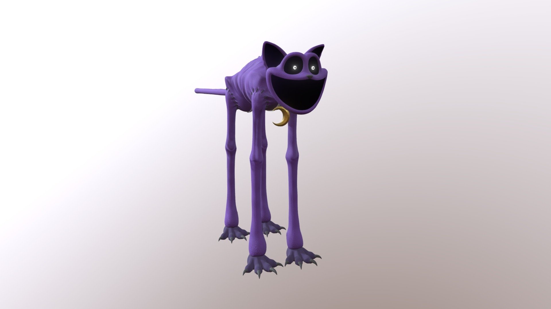 CatNap fan model | Poppy Playtime Chapter: 3 - 3D model by Cloud Runner ...