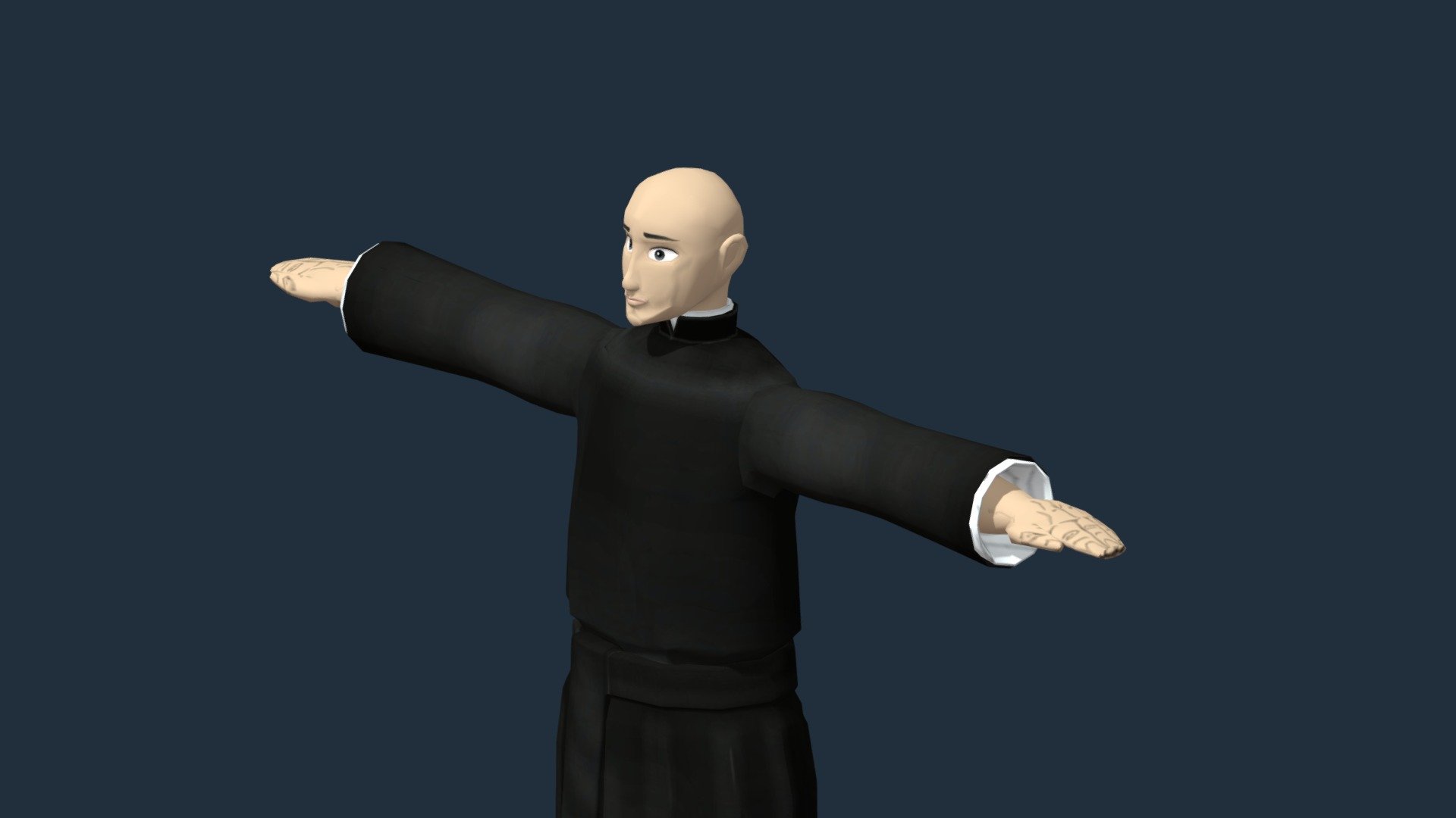 Jesuit_Priest - Download Free 3D model by Gabriel_Syll3x_Ponzoni ...