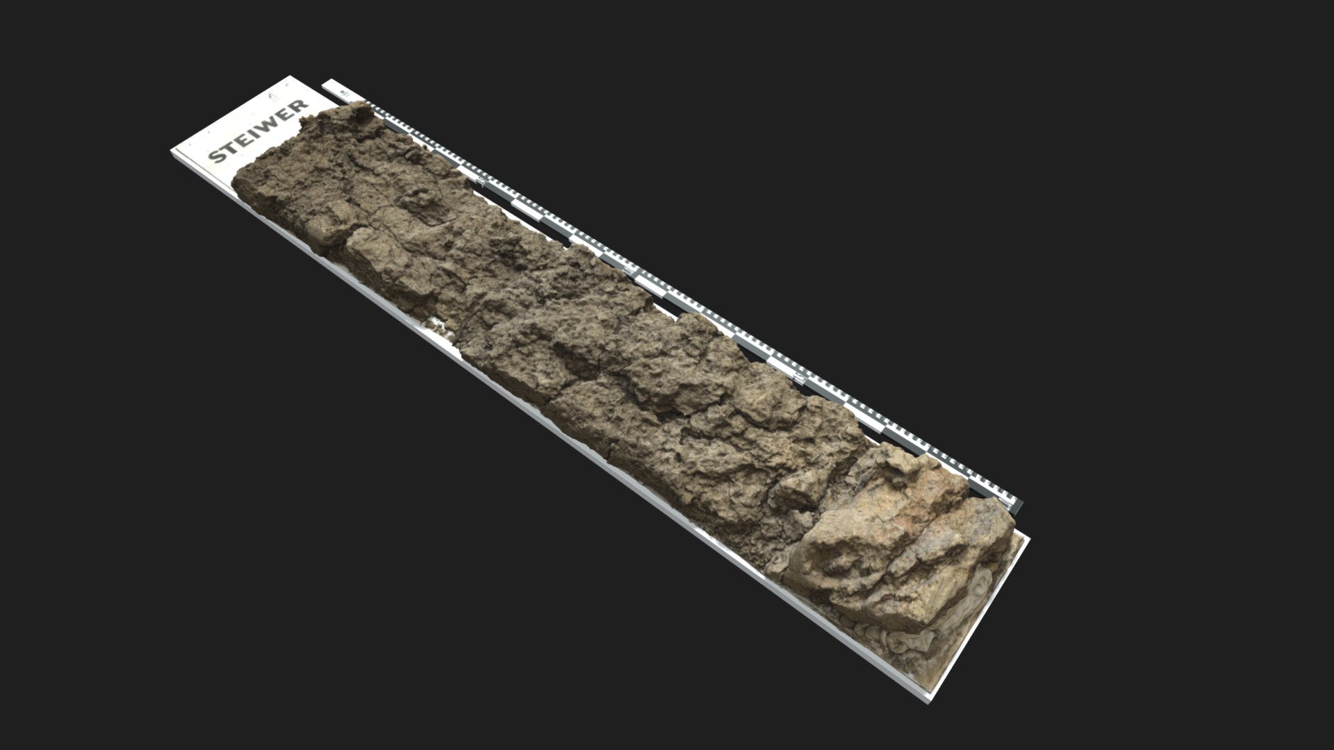 Steiwer Series Monolith with scale - 3D model by Oregon State ...
