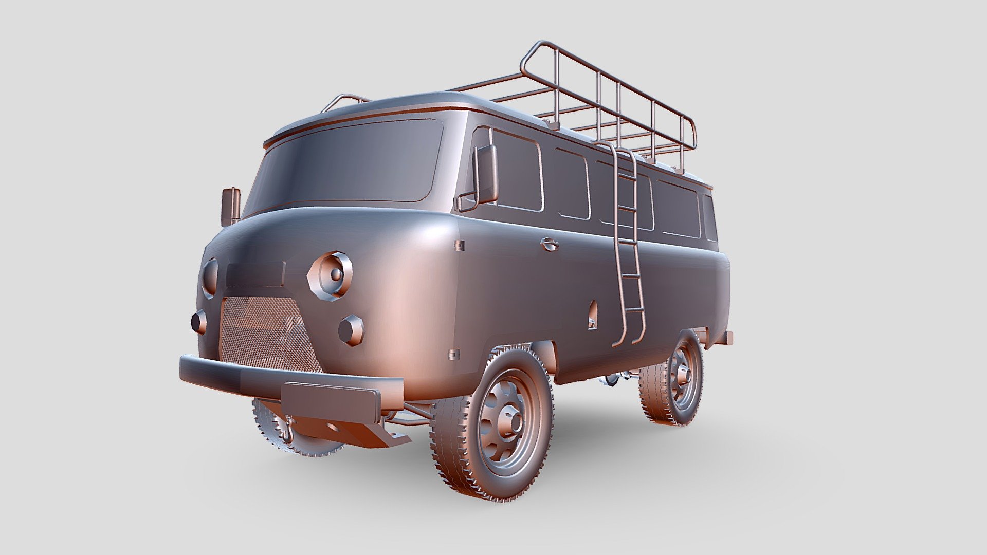 UAZ 452 - 3D model by Echocho [d364f0c] - Sketchfab
