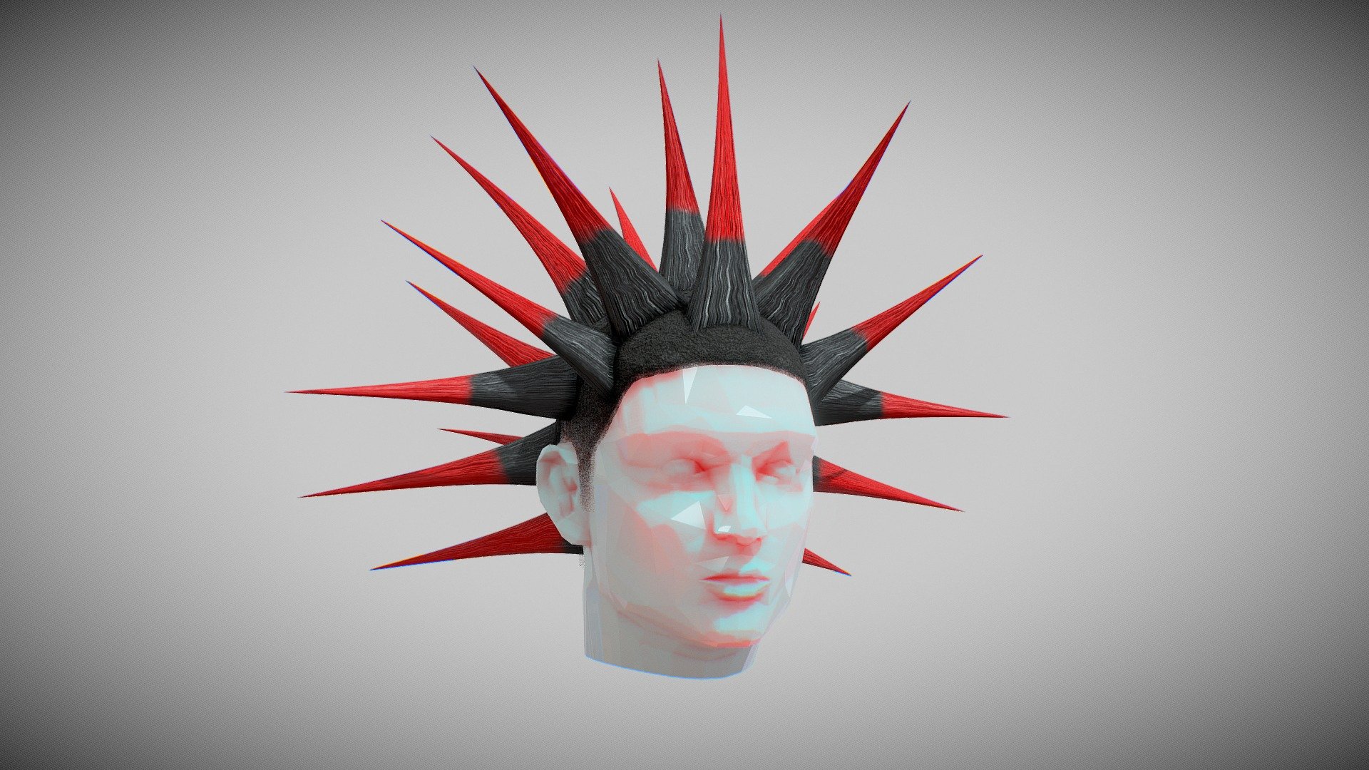 Spiky Hair - Buy Royalty Free 3D model by Tiko (@tikoavp) [d365c47 ...
