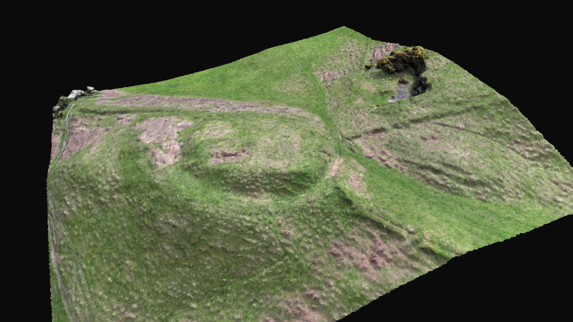Cullahill Ringwork (TN034-025004-) - Download Free 3D model by ...