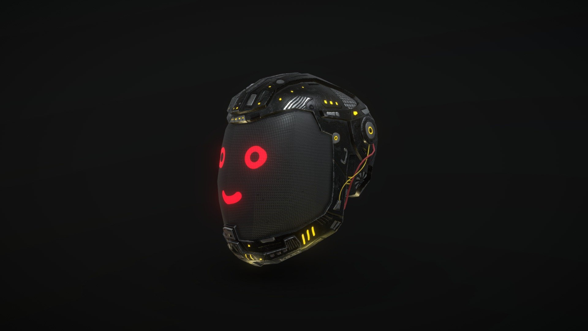 DW LCD Helmet - Buy Royalty Free 3D model by ClearDesigns [d369bef ...