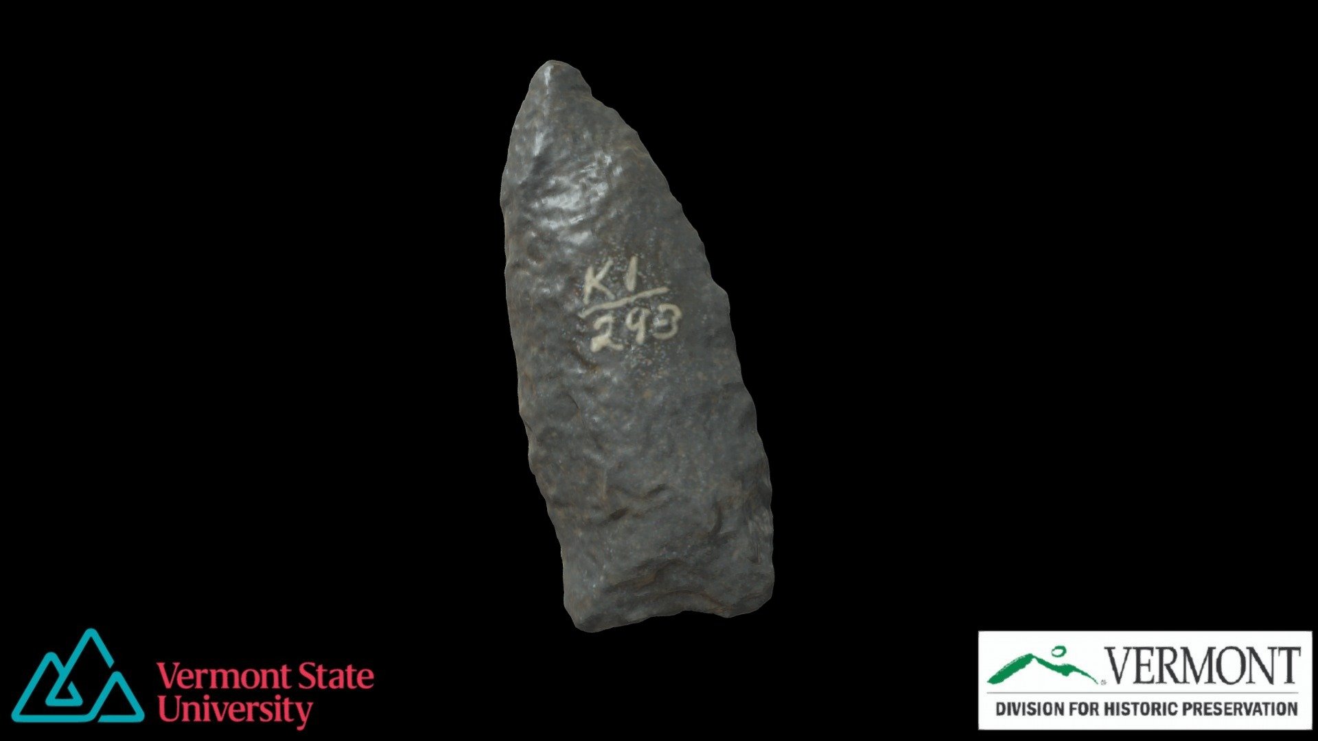 Quartzite Biface from the KI Site (KI 293) - Download Free 3D model by ...