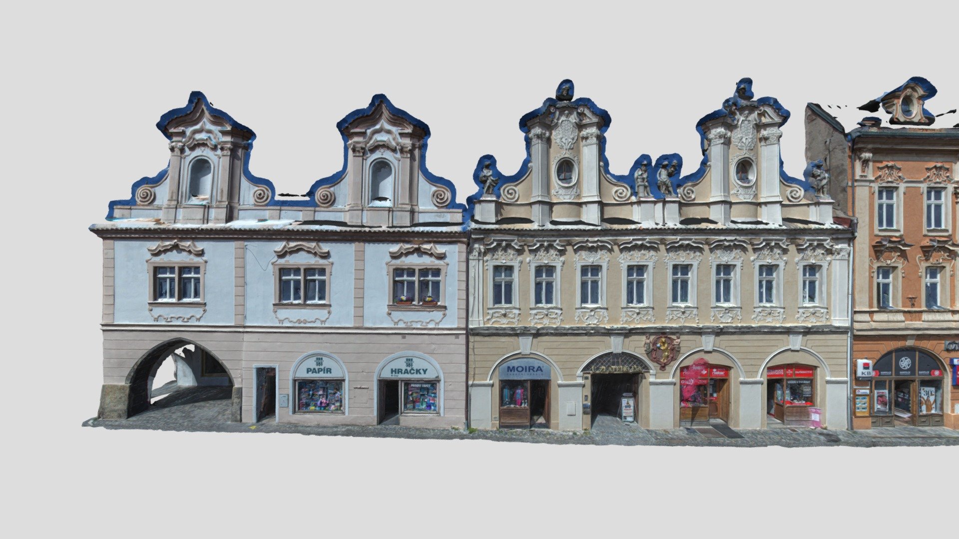 Kolin náměstí - 3D model by NDN_Tech [d36a1db] - Sketchfab
