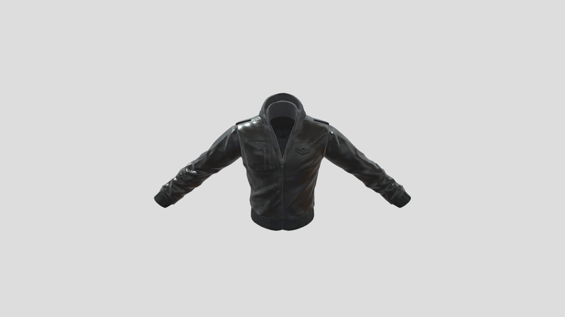 Black Jacket - 3D model by red1m3n [d36ac52] - Sketchfab