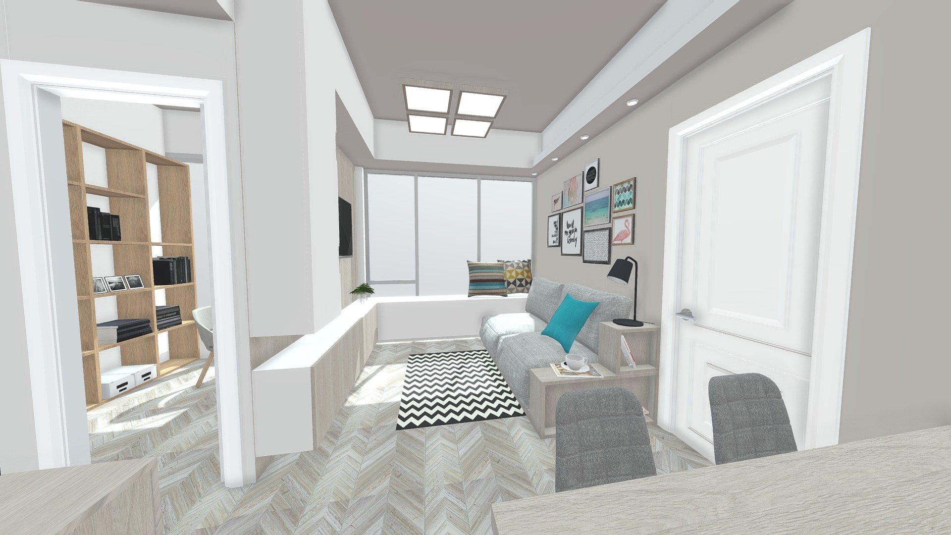 Hong Kong interior design (Work in progress) - 3D model by janwing ...