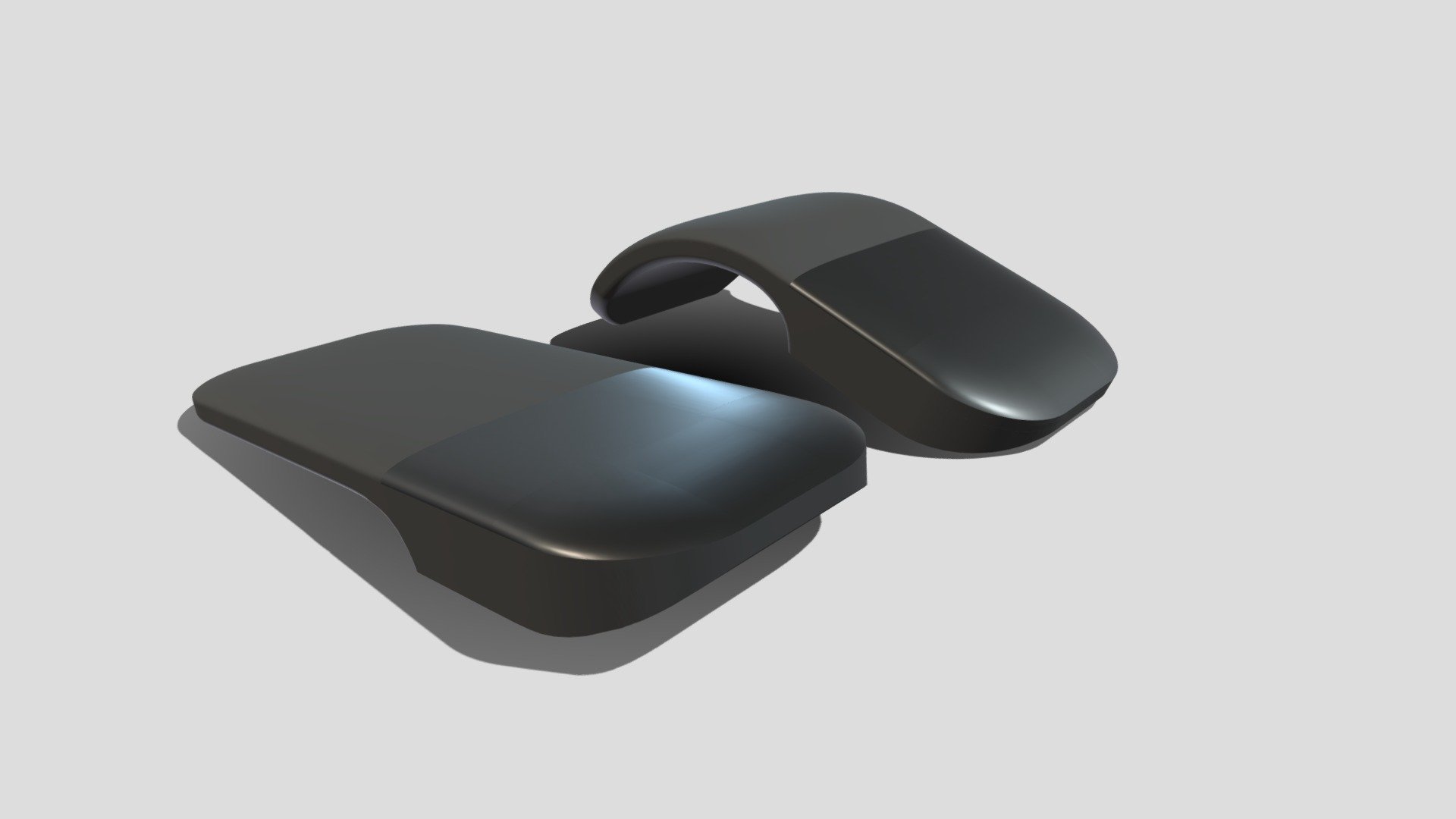 Surface Arc Mouse - Download Free 3D model by Vision_Desings (@Vision ...