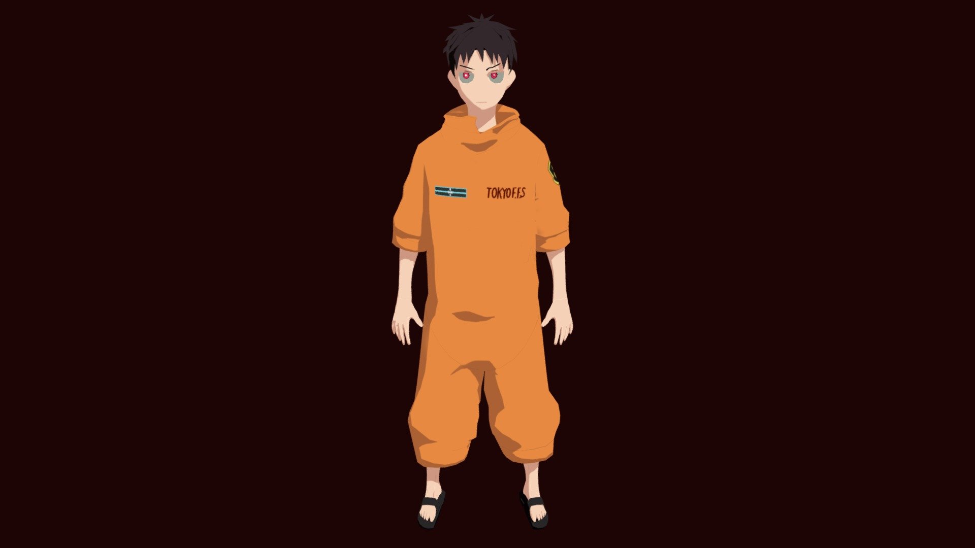 shinra kusakabe - 3D model by fossyl [d36e92a] - Sketchfab