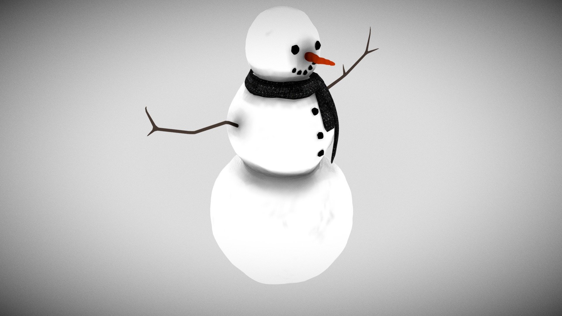 Snowmen - Download Free 3D model by Кіт Васько (@kit_vasko) [d370862] - Sketchfab