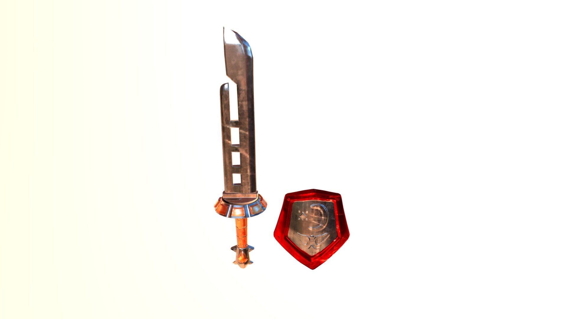Legend of Zelda: Sword and Shield - 3D model by JCorsiArts [d370910 ...