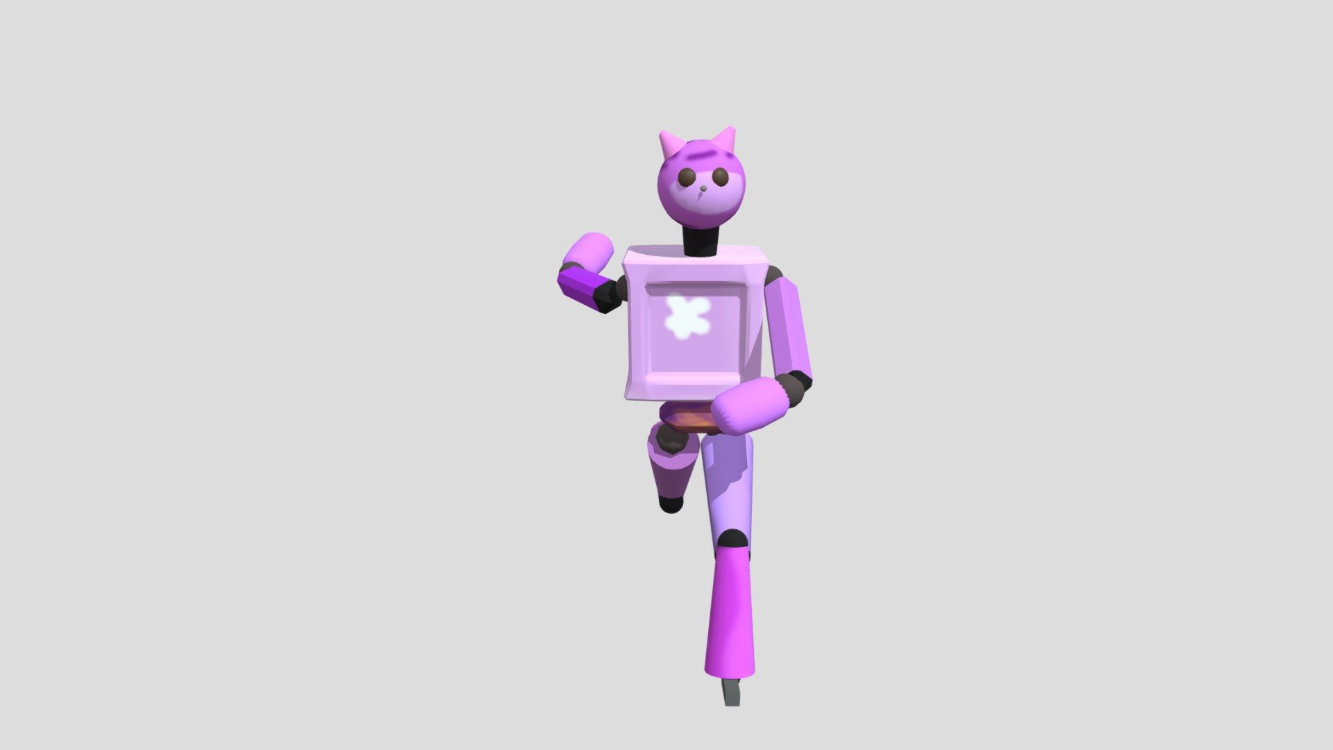 Running Cat - Download Free 3D model by nat.animation [d370a99] - Sketchfab