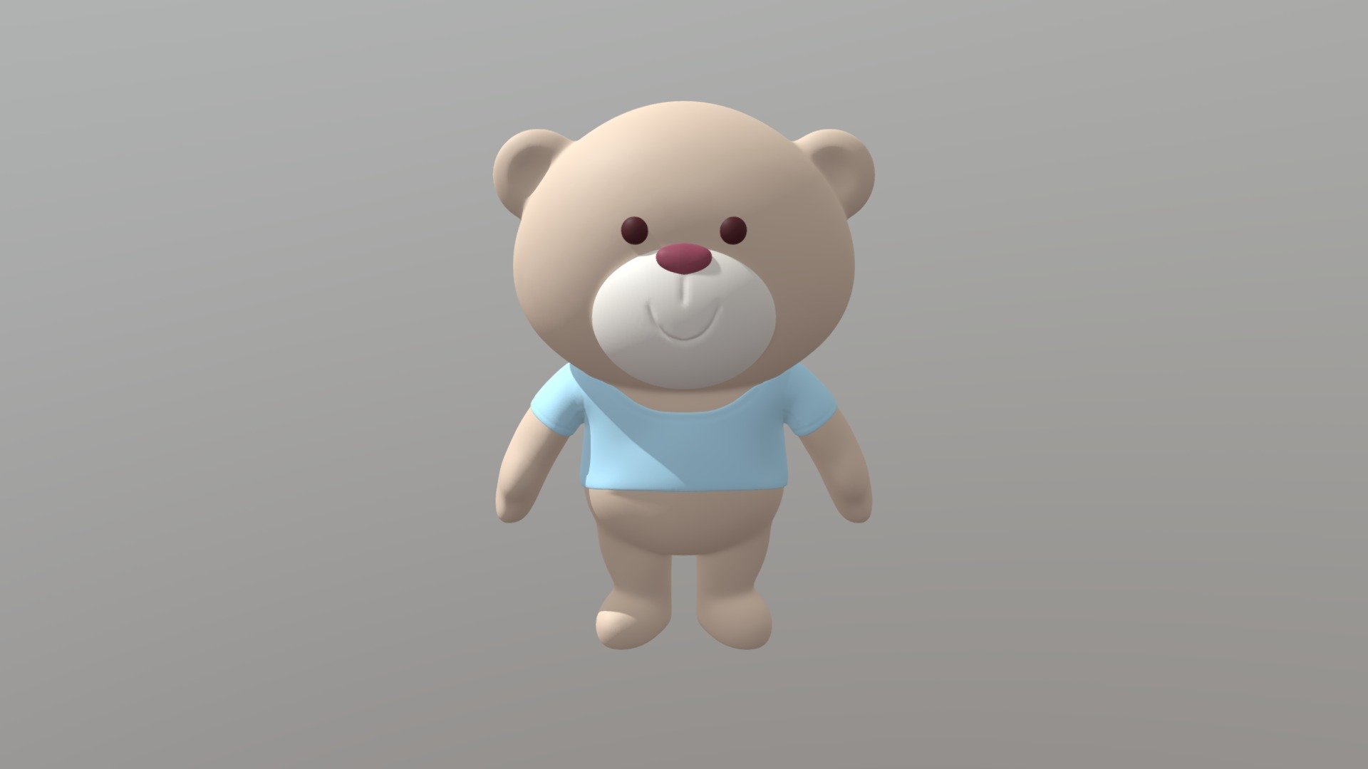 Cartoon Bear - 3D model by waslleyfreixo [d370fc3] - Sketchfab