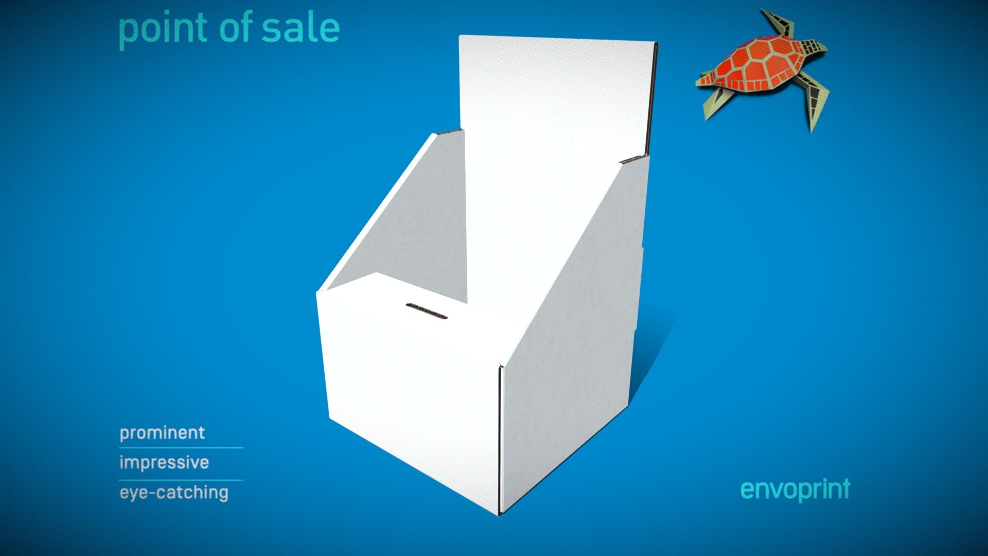 EA Mobility Leaflet holder with donation box - 3D model by envoprint ...