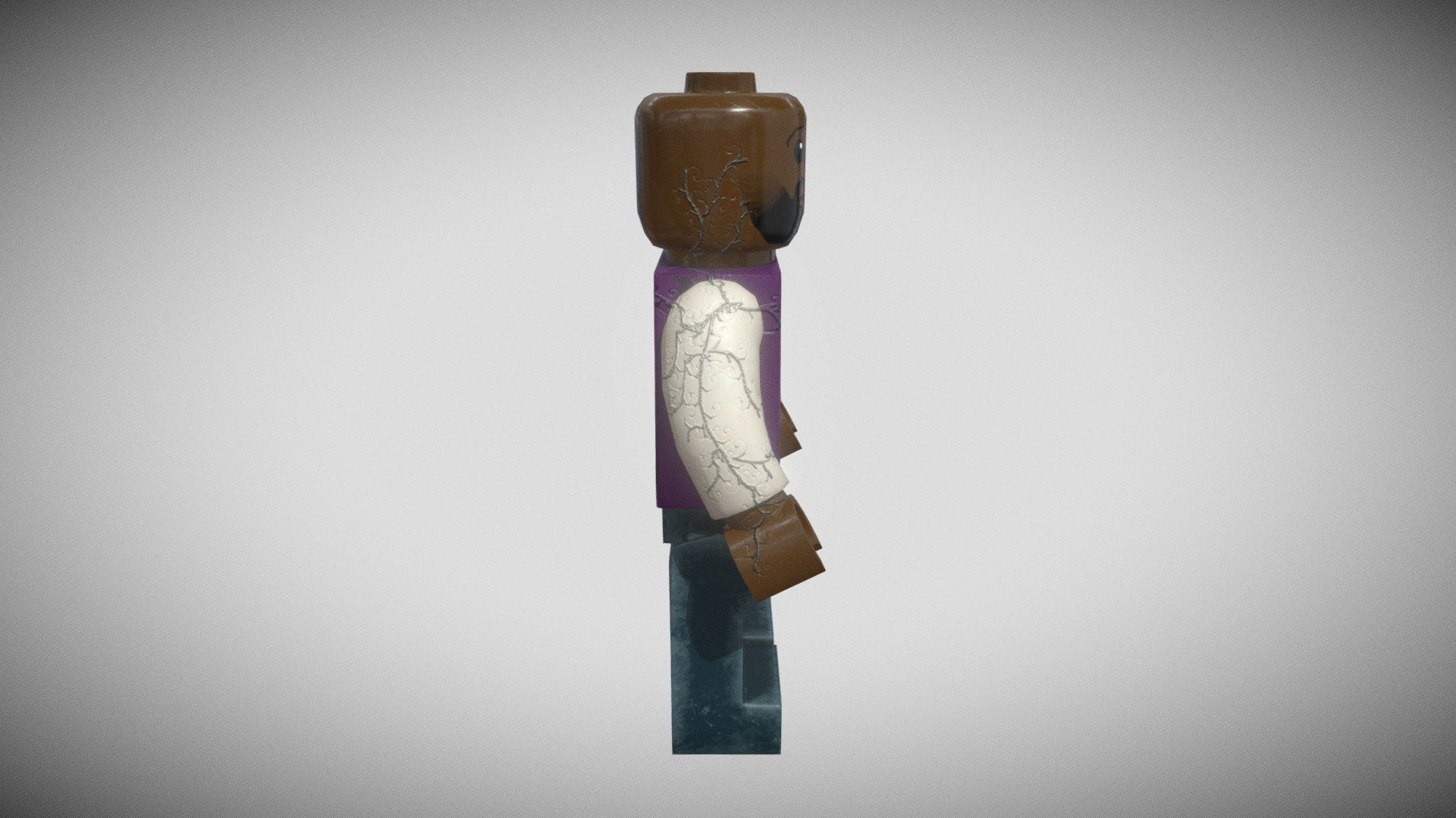 Lego Man - Download Free 3D model by Luke.E.Capron [d371ed6] - Sketchfab