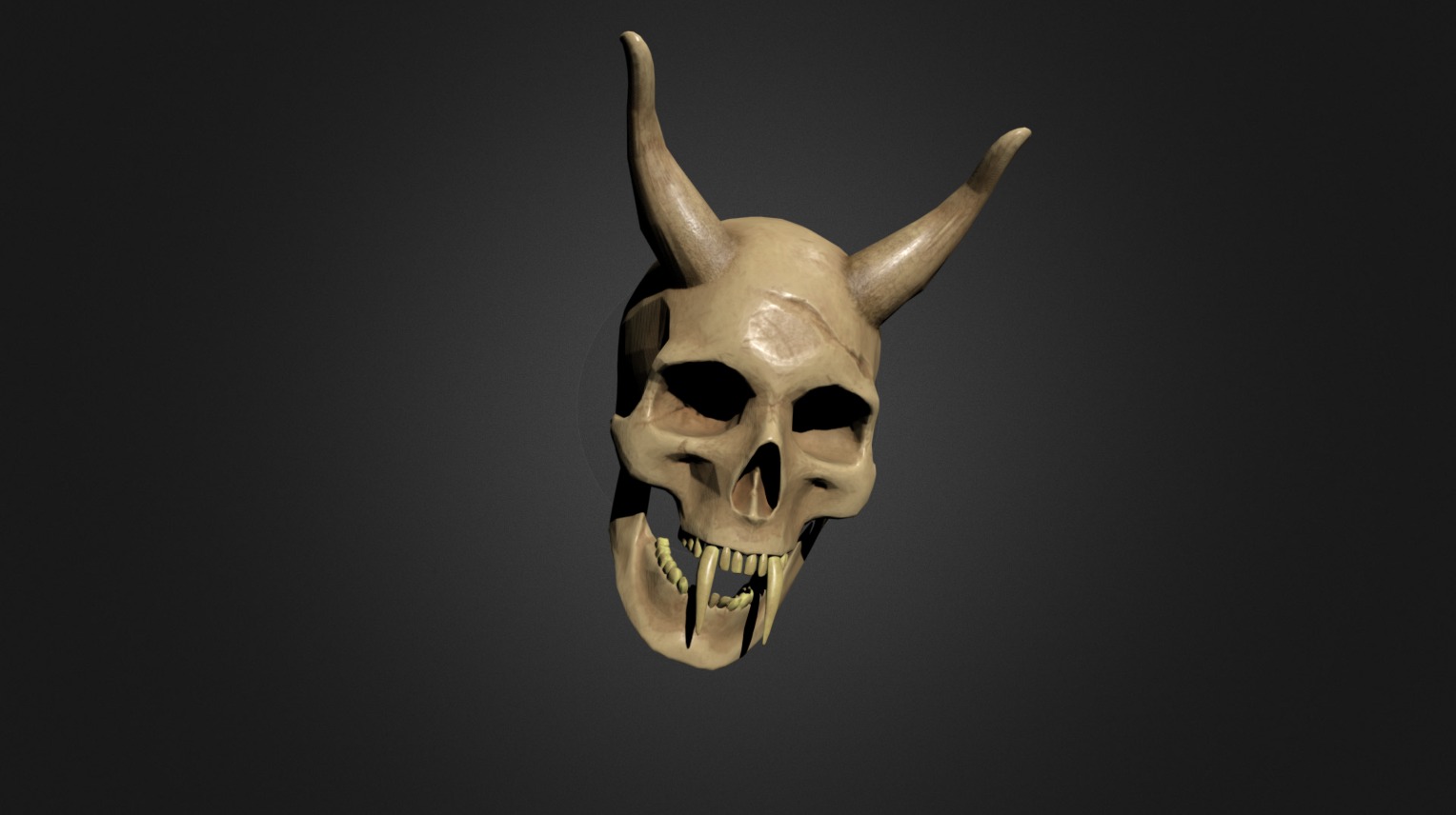 Spooky Skull Idle - 3D model by Scott (@scotty) [d3720bb] - Sketchfab