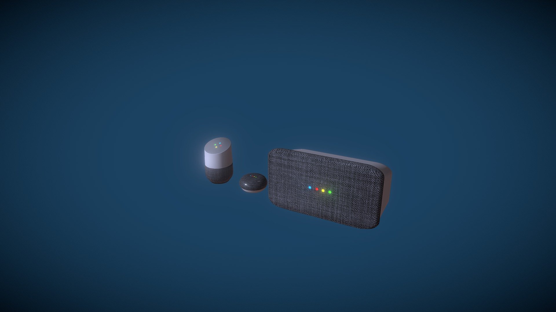 Google Home Series - 3D model by henteko [d373177] - Sketchfab
