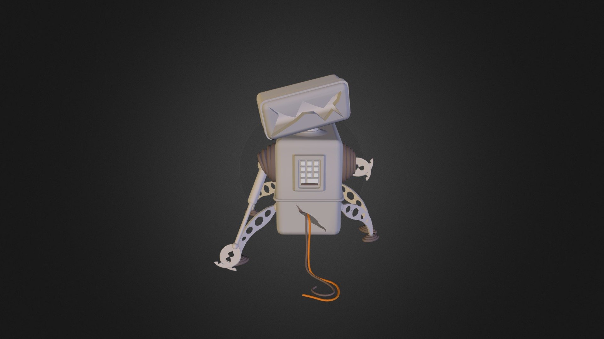 Broke Bot - 3D model by Killohero [d376cc7] - Sketchfab