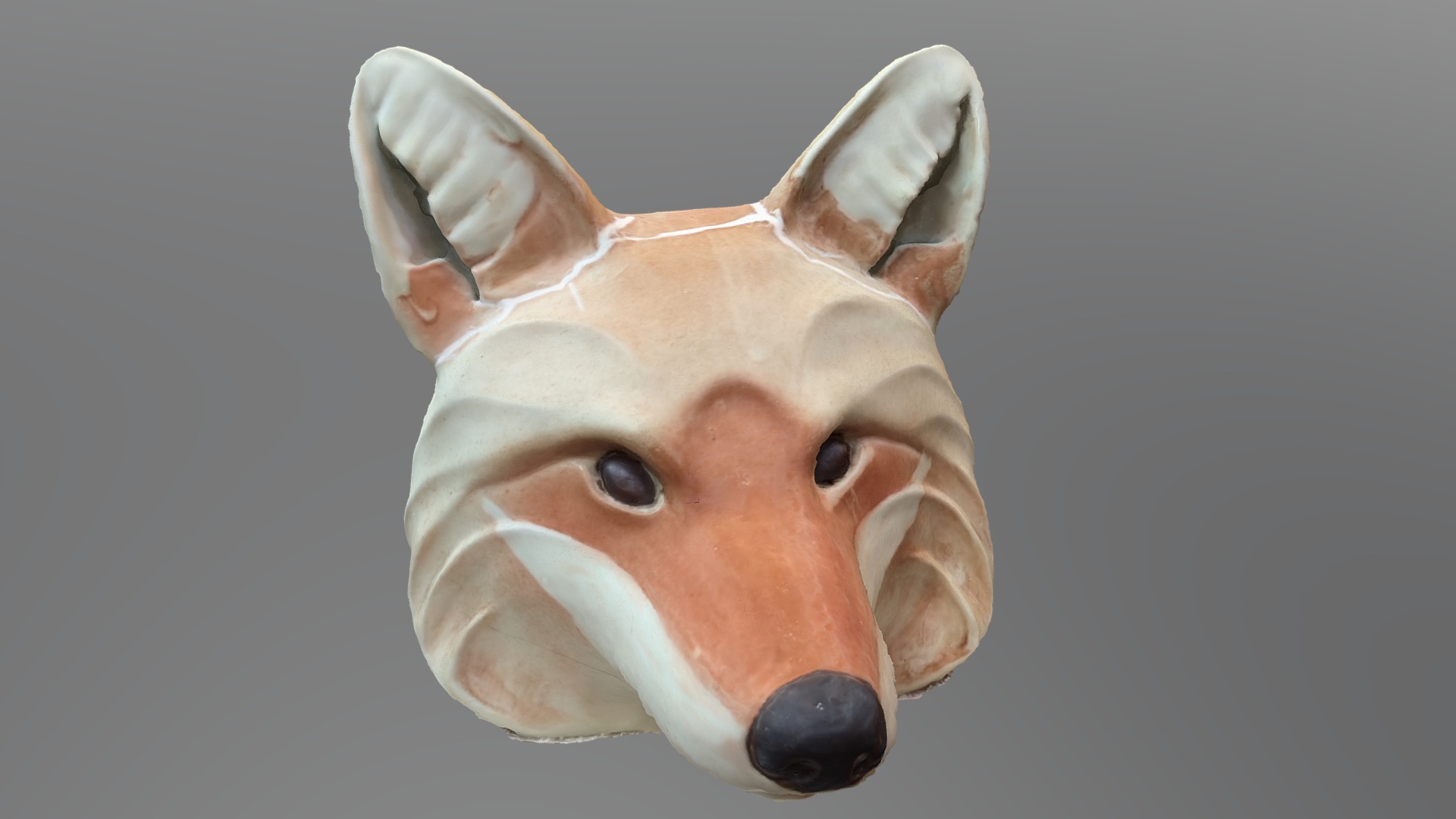 Fox_Face_2 - 3D model by levitycreations [d37b282] - Sketchfab