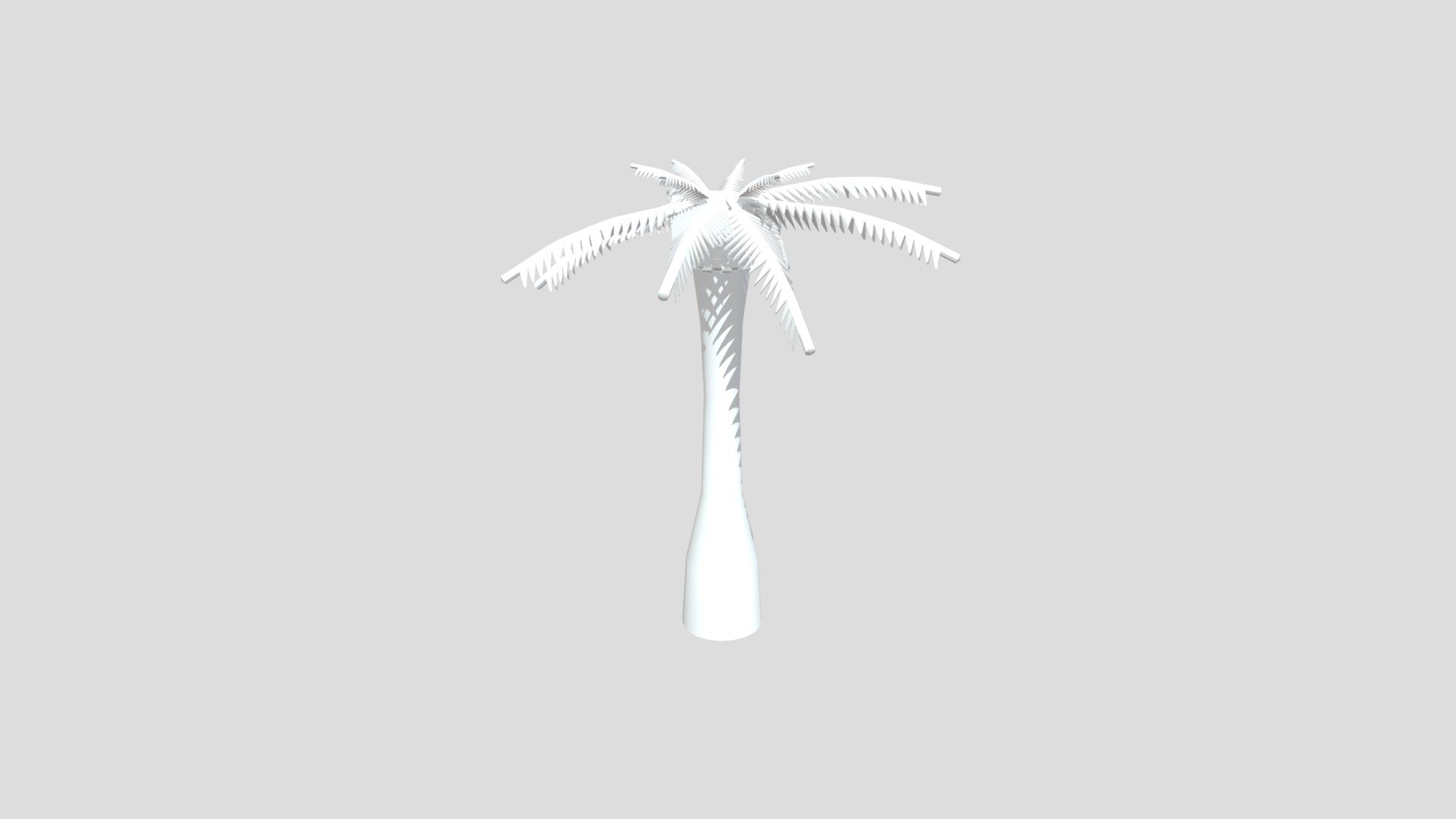 Normal Palm Tree - 3D model by HollowArtist [d37e478] - Sketchfab