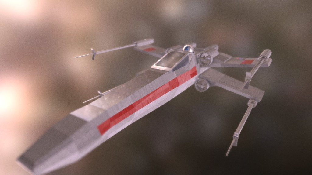 X-wing - 3D model by Jouko Salminen (@joukosalminen) [d37f3e6] - Sketchfab