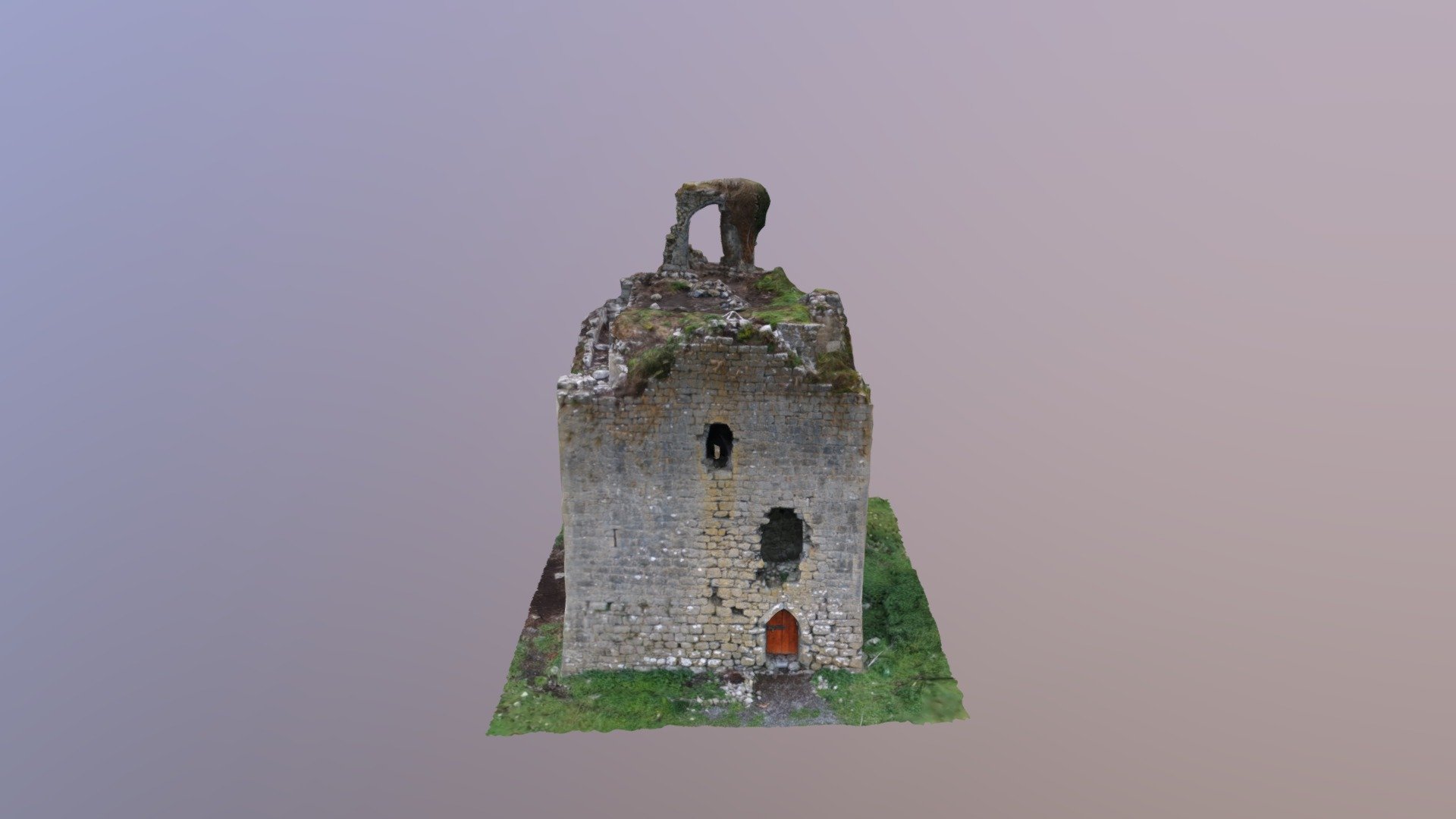 Corofin Castle - 3D model by FzzyDnlp [d37fe25] - Sketchfab