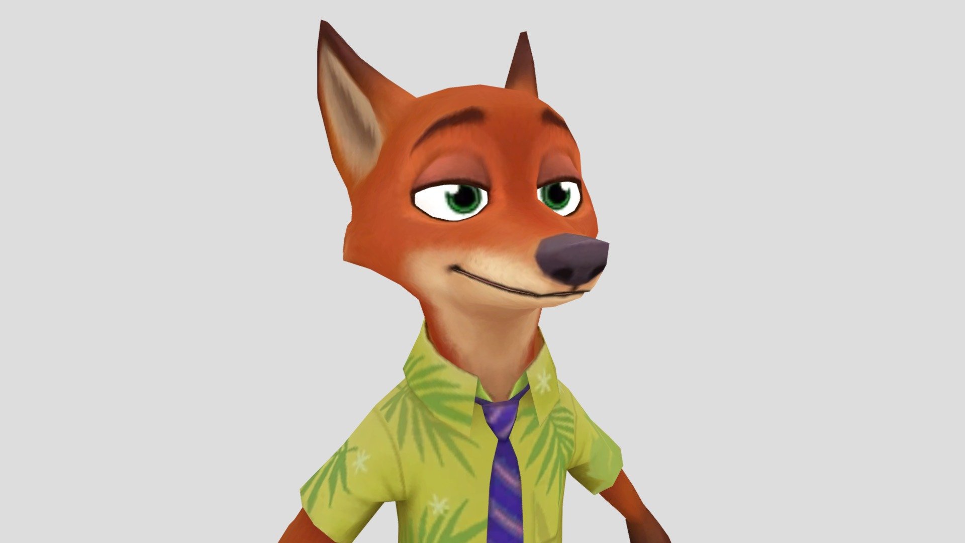 Nick Wilde - Download Free 3D model by ThisIsntAPerson [d37ffd7 ...