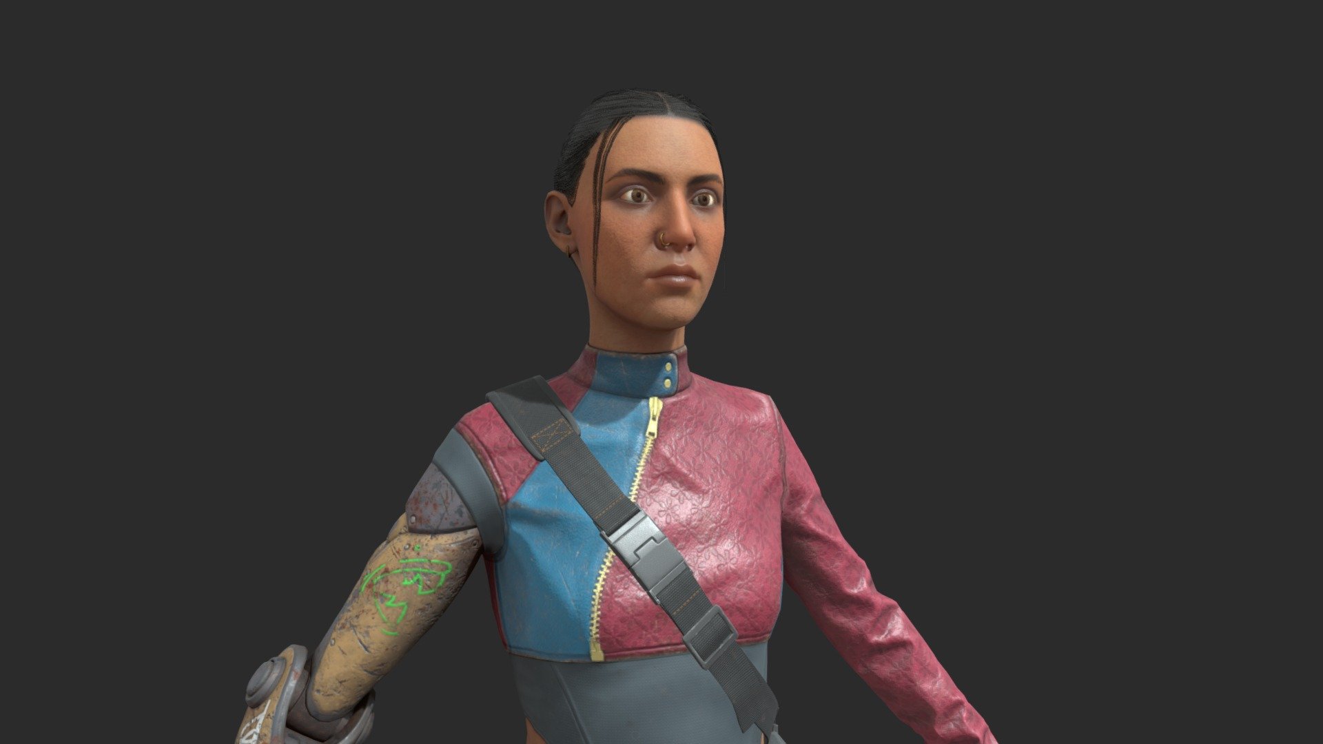 Character Model - 3D model by axelcremers [d3826f8] - Sketchfab