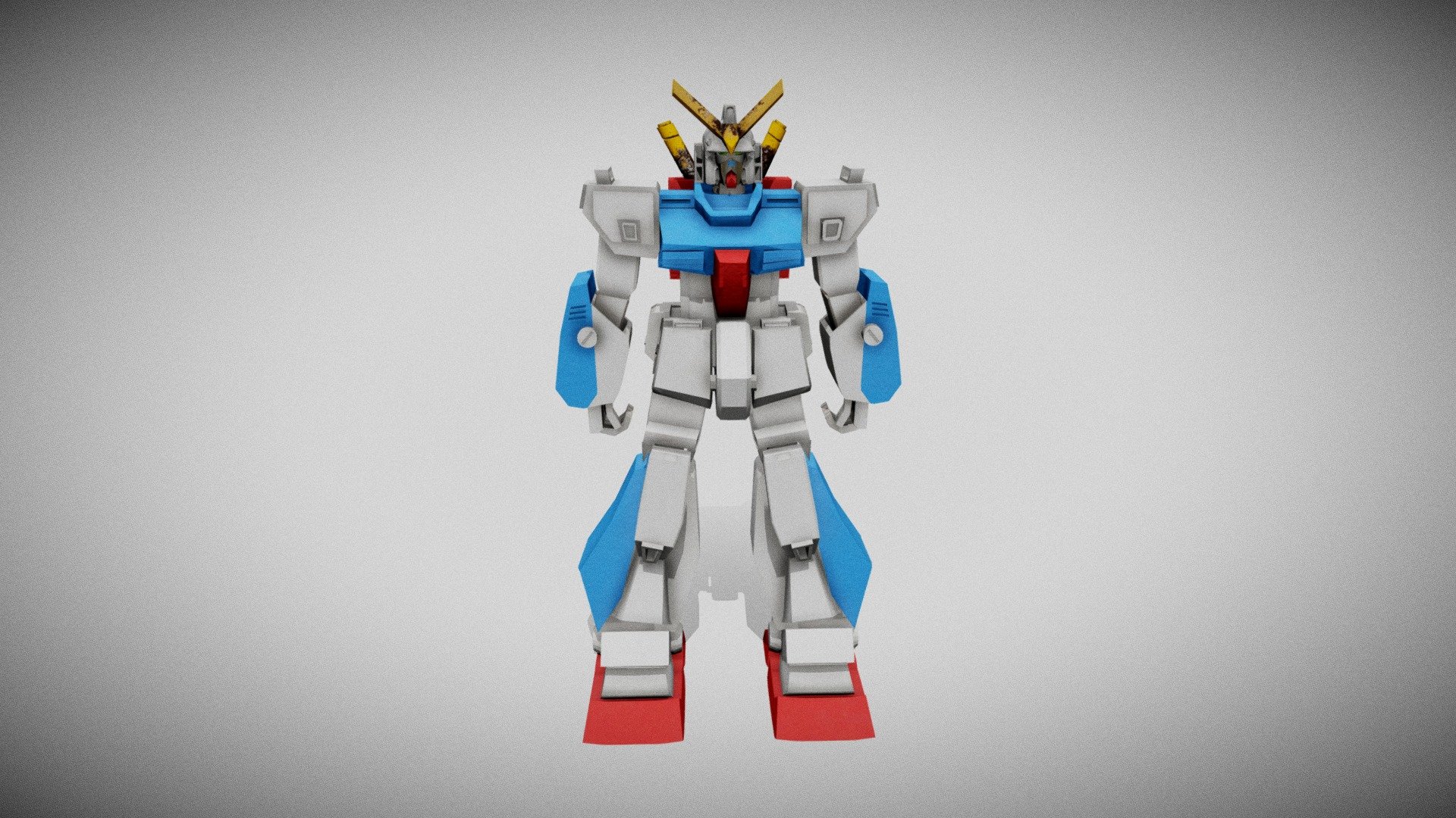 Gundam Toy - 3D model by BlipMultimedia [d3841ef] - Sketchfab