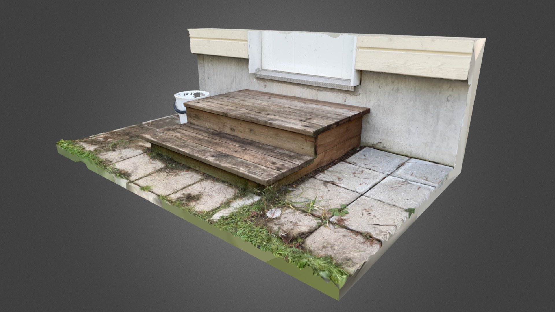 Wooden Stairs / RealityScan app 3D-scan - Download Free 3D model by ...